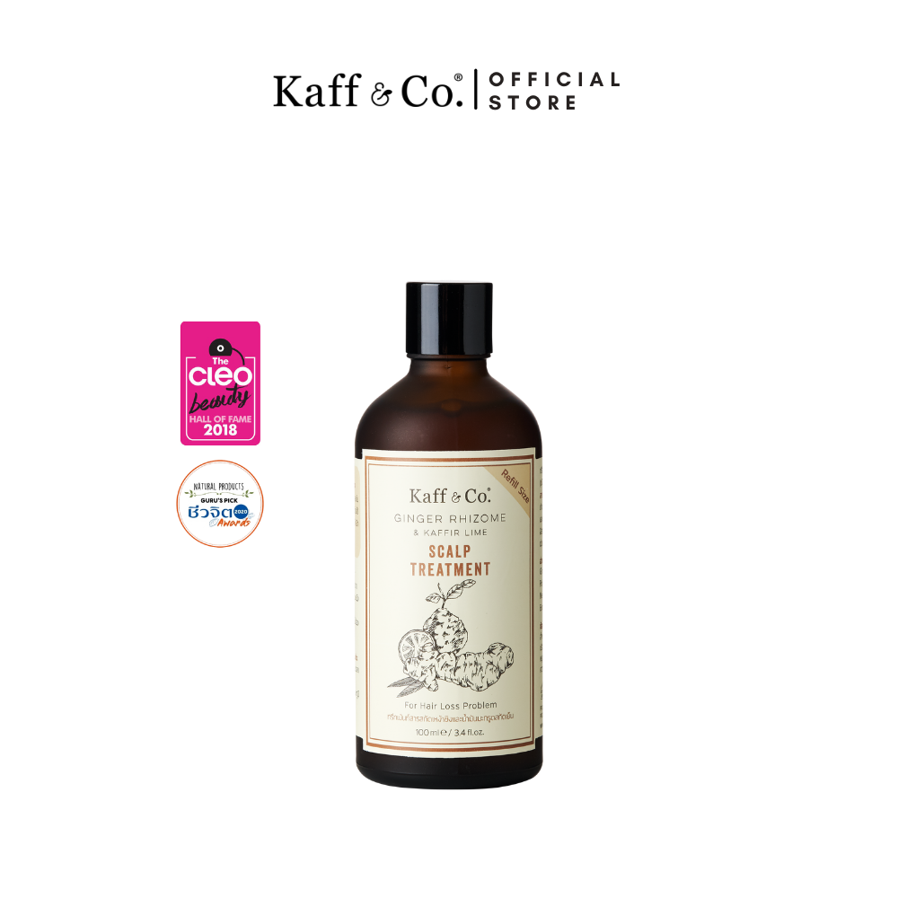 Kaff & Co. Ginger Rhizome & Kaffir Lime Scalp Treatment 100 ml (Refill) - ทรีทเม้นท์สารสกัดเหง้า ...