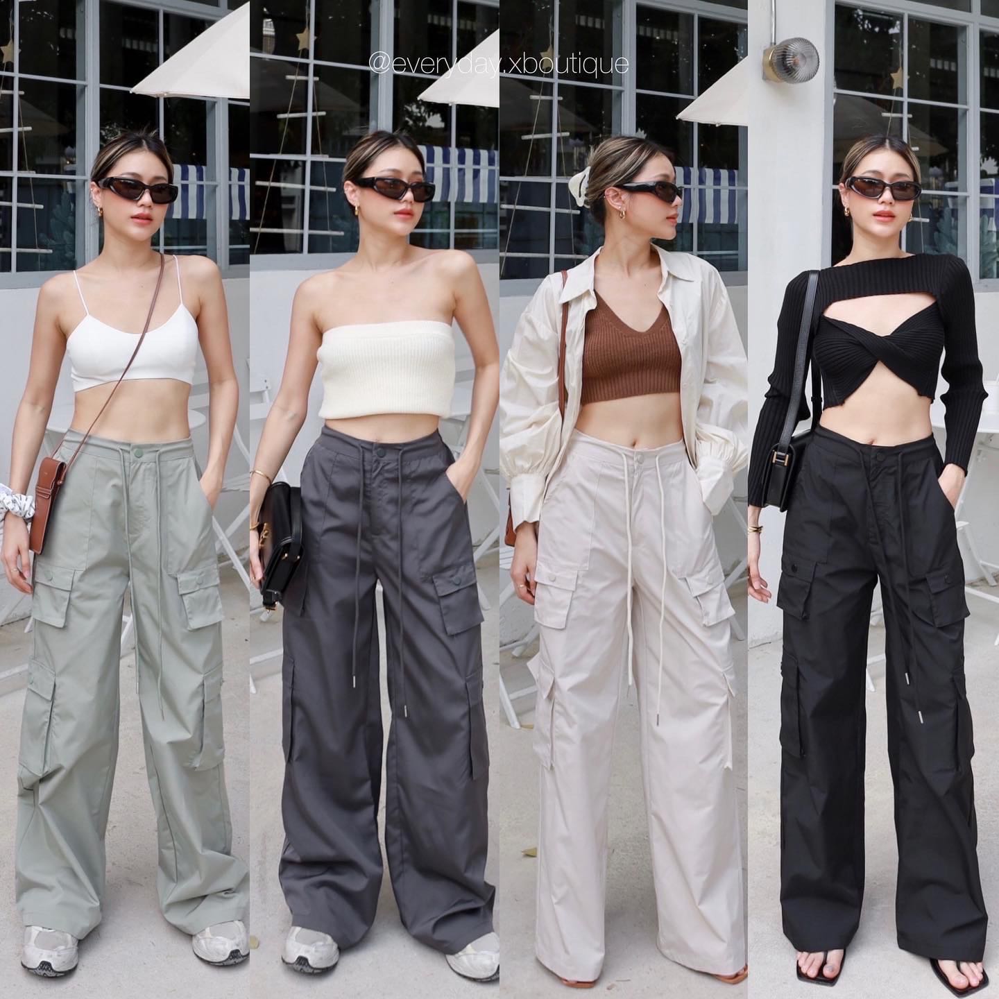 NEW!! Y2K cargo pants🔥 (430฿) กางเกงคาร์โก้ สไตล์ y2k ลุคนี้ก็แซ่บค่า ...