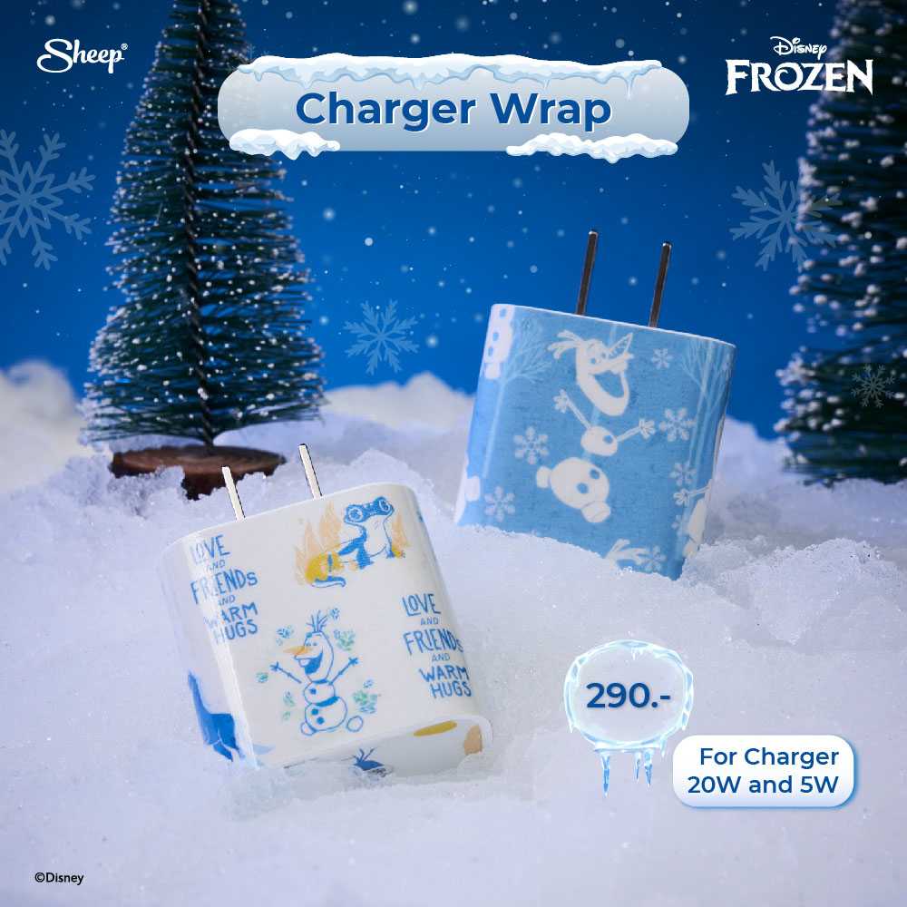 [Disney’s Frozen “Olaf” Limited Collection] สติ๊กเกอร์ [wrap charger ...