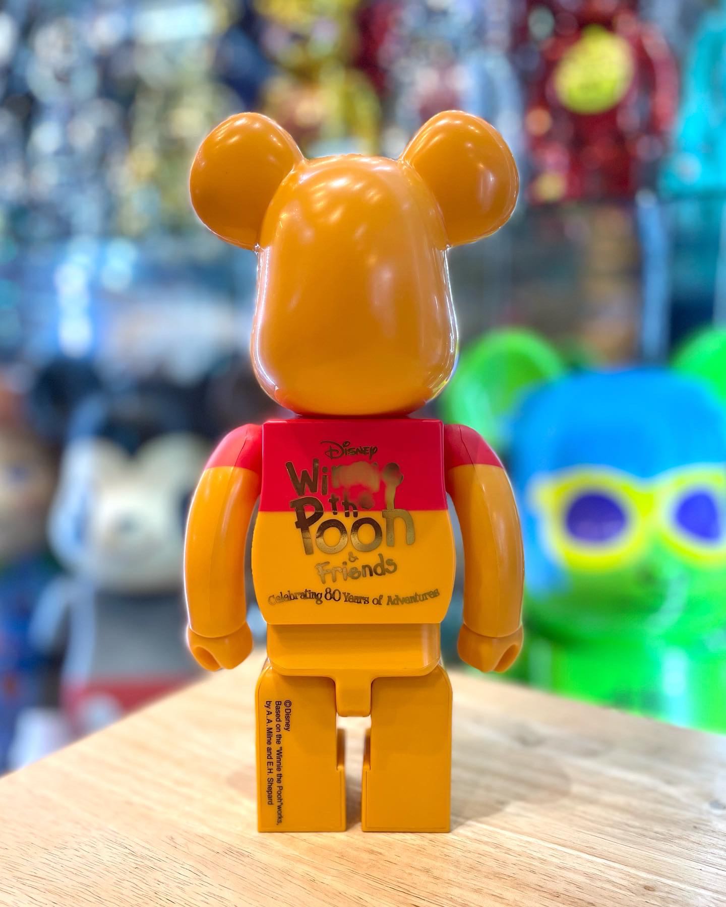 Bearbrick Winnie The Pooh & Friends (Celebrating 80 years of Adventures ...