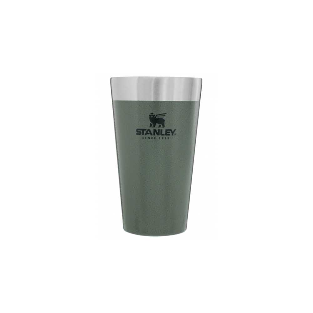 STANLEY ADVENTURE STACKING PINT 16OZ HAMMERTONE GREEN | LINE SHOPPING
