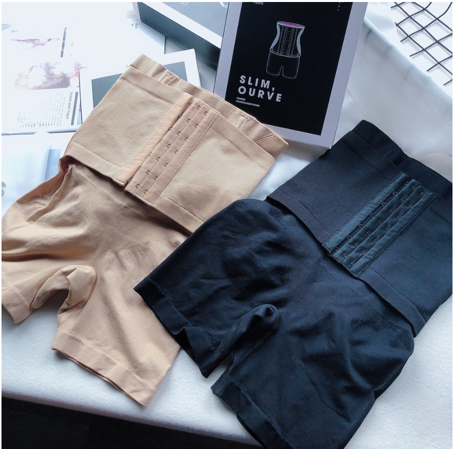 (N503) กางเกงสเตย์รัดหน้าท้องแบบตะขอหน้า ขาสั้น มีกล่อง | LINE SHOPPING