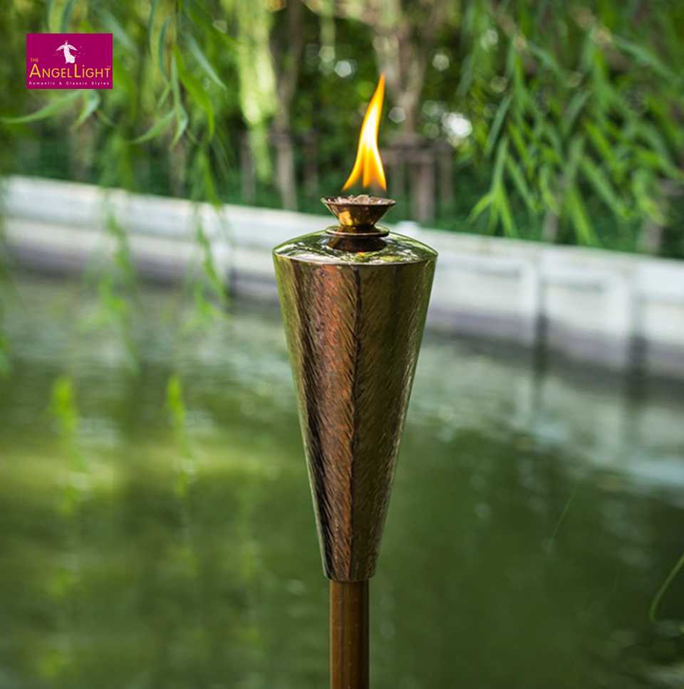 Angel Torch - M3 Copper + Wooden Pole คบเพลิง | LINE SHOPPING