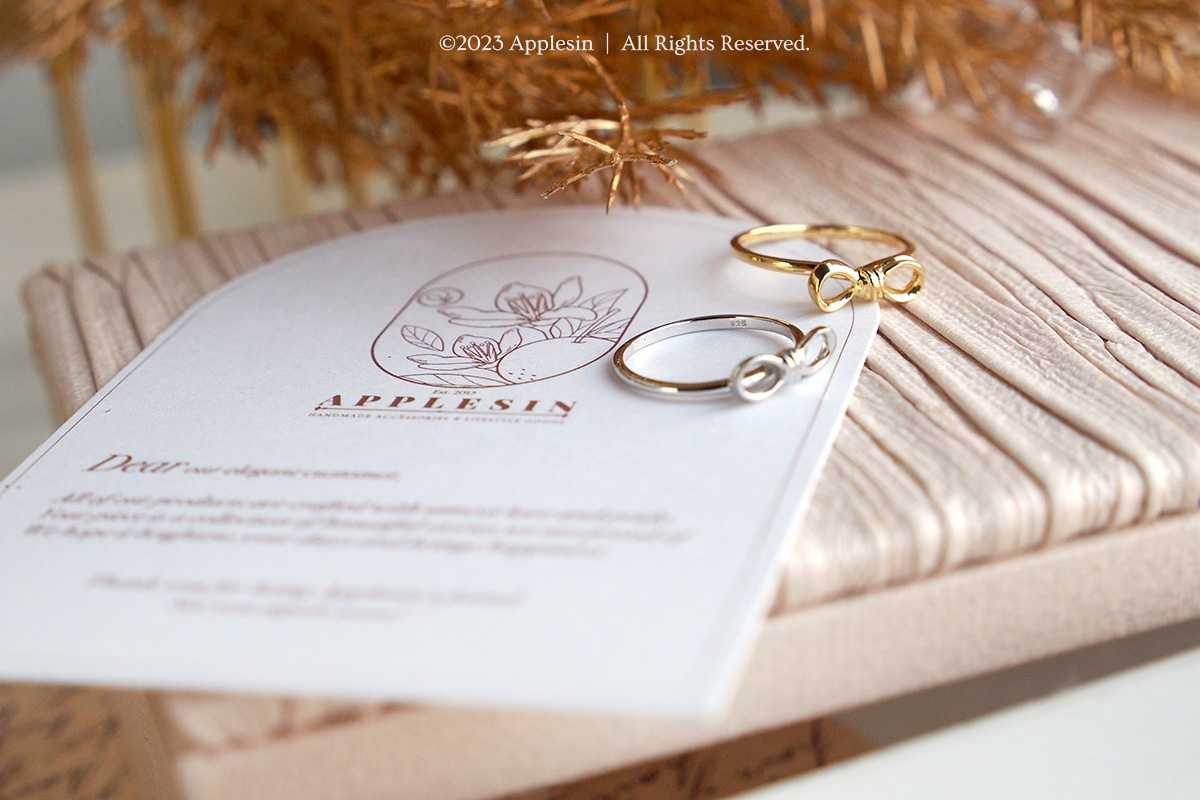 Infinity Ribbon Ring | LINE SHOPPING