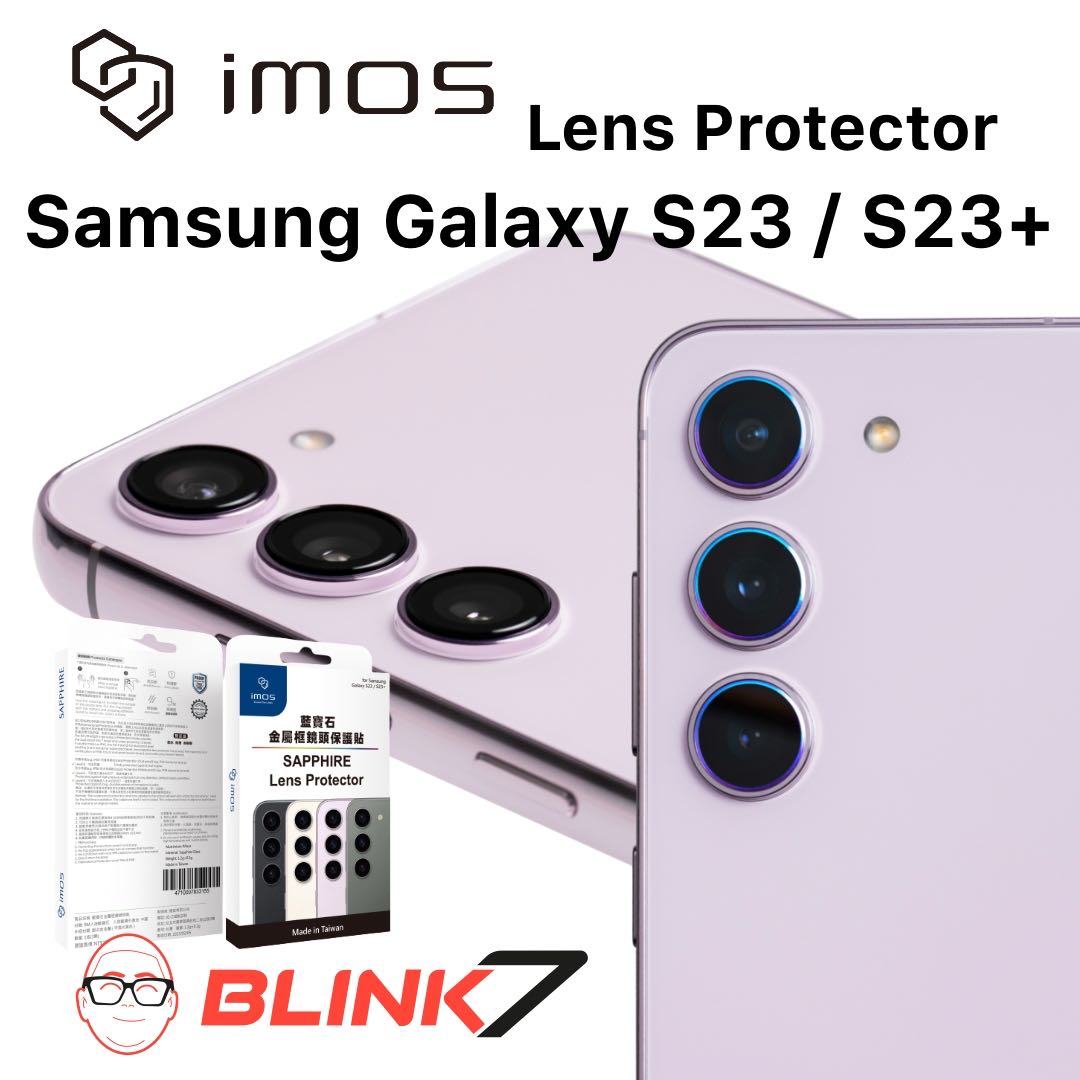 iMos Sapphire Lens Protector Samsung Galaxy S23 / S23+ | LINE SHOPPING
