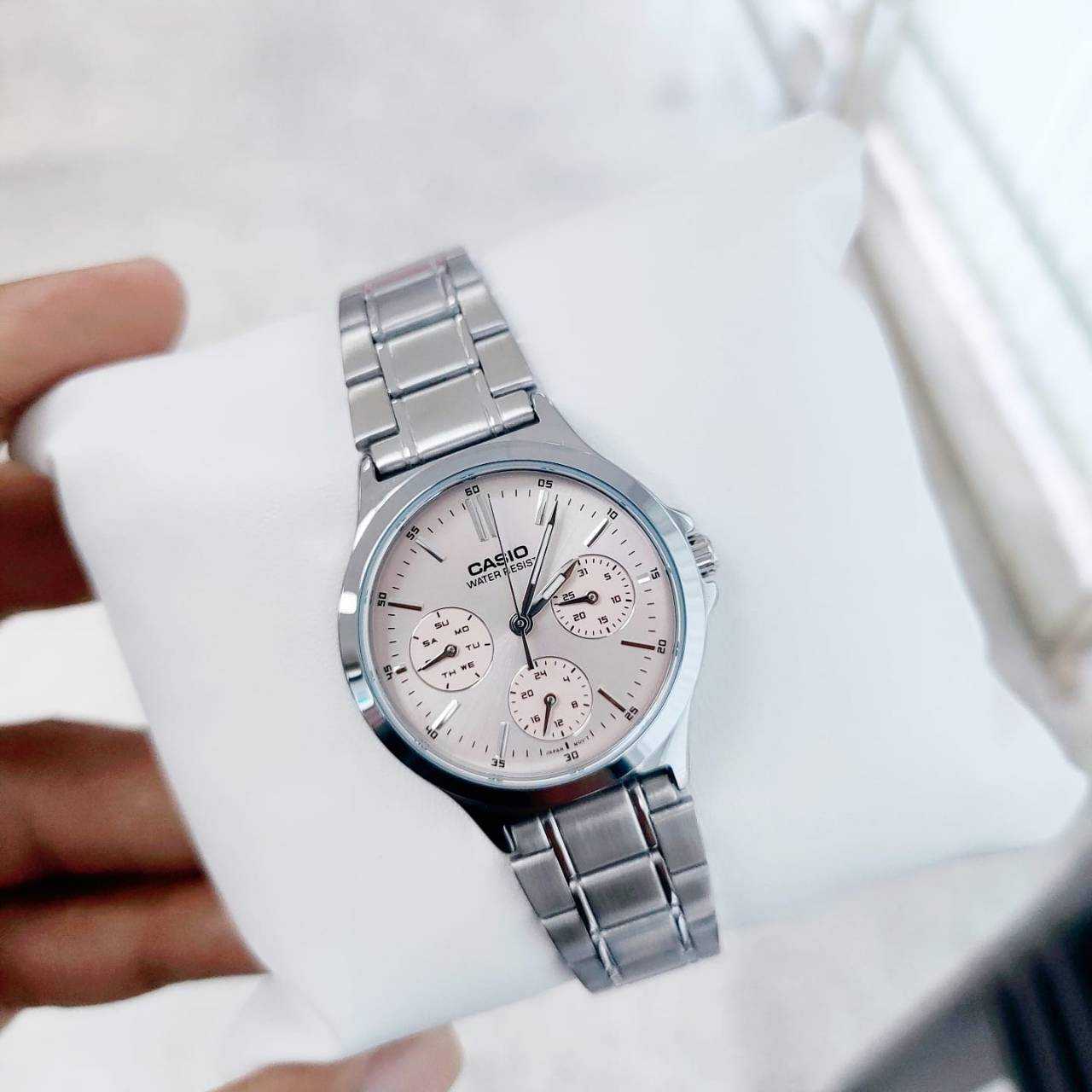 นาฬิกาผู้หญิง LTP-V300D-4A รับประกัน 1 ปี | LINE SHOPPING