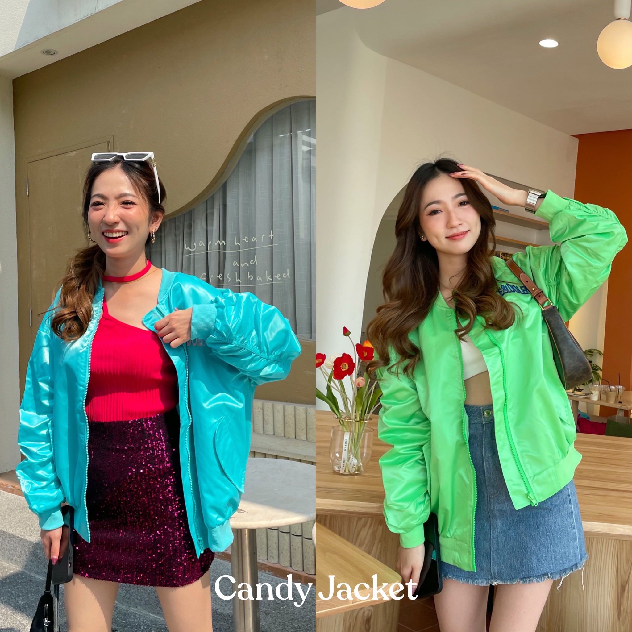 Candy jacket - แจ็คเกตแขนย่น v.1 | LINE SHOPPING