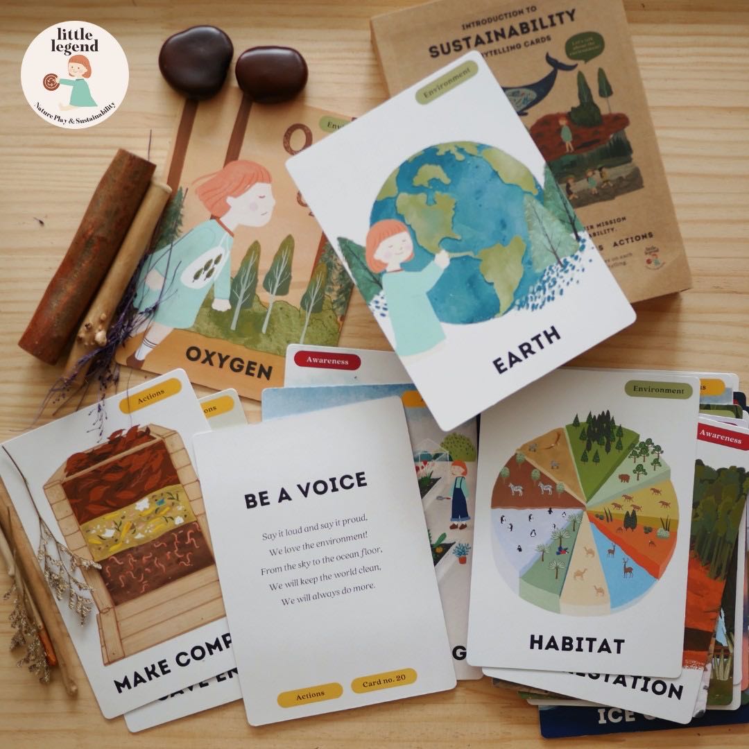 SUSTAINABILITY STORYTELLING CARDS 🌏 | LINE SHOPPING