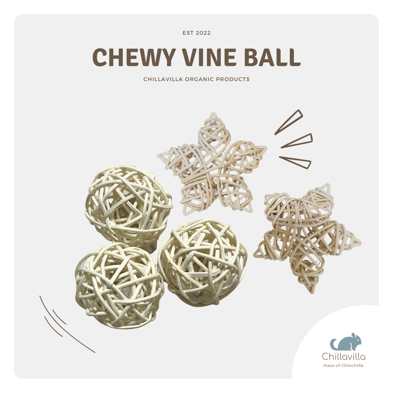 ลูกหวายของแทะเล่น | Chewy Vine Toys | LINE SHOPPING