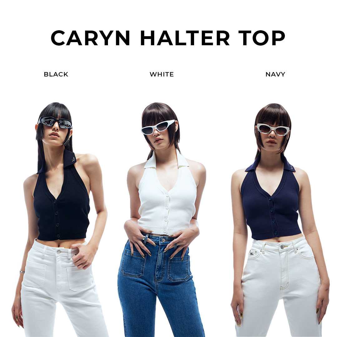 Carlyn halter top - B02 | LINE SHOPPING
