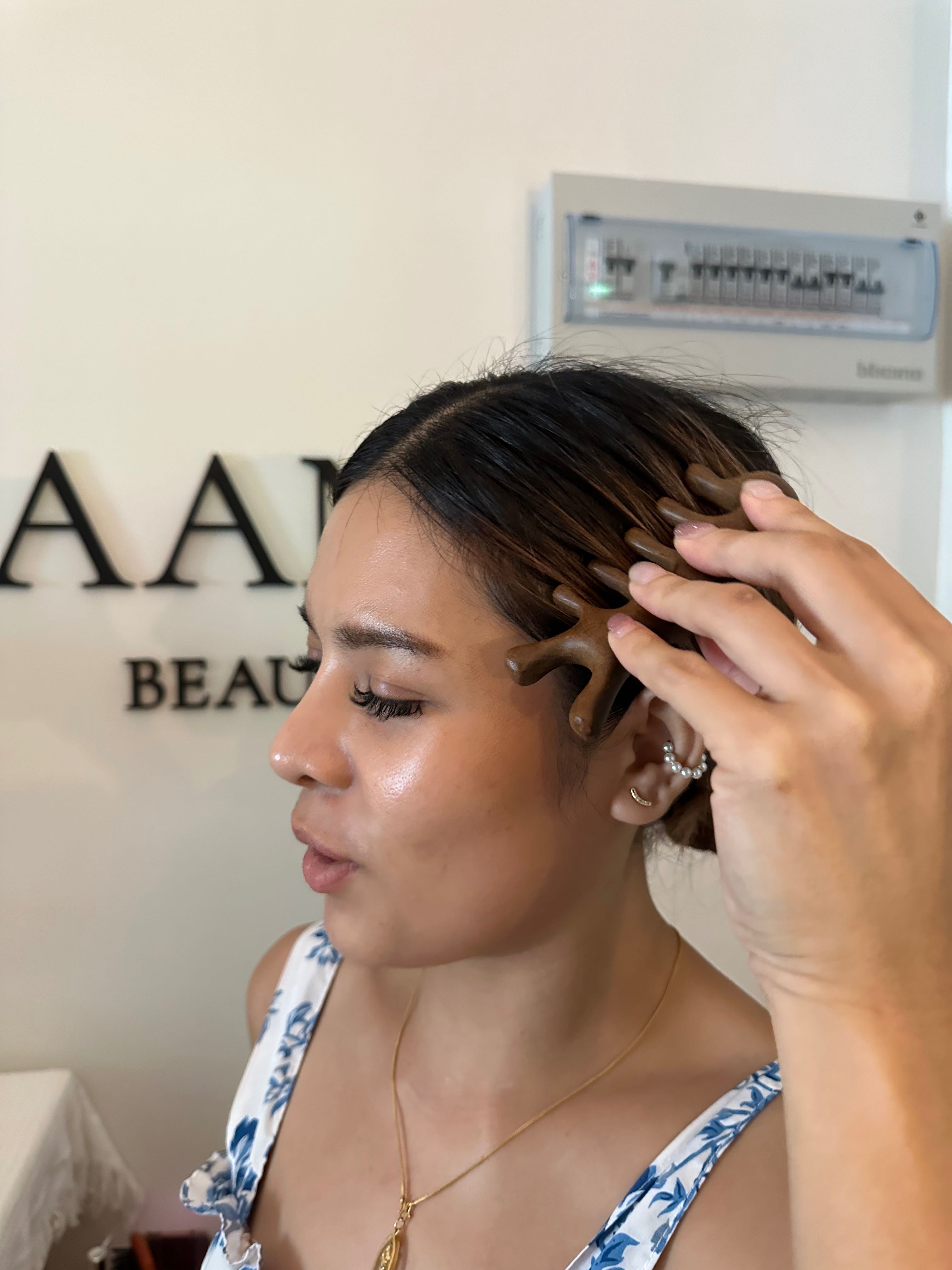 Wood Massage Comb therapy | LINE SHOPPING