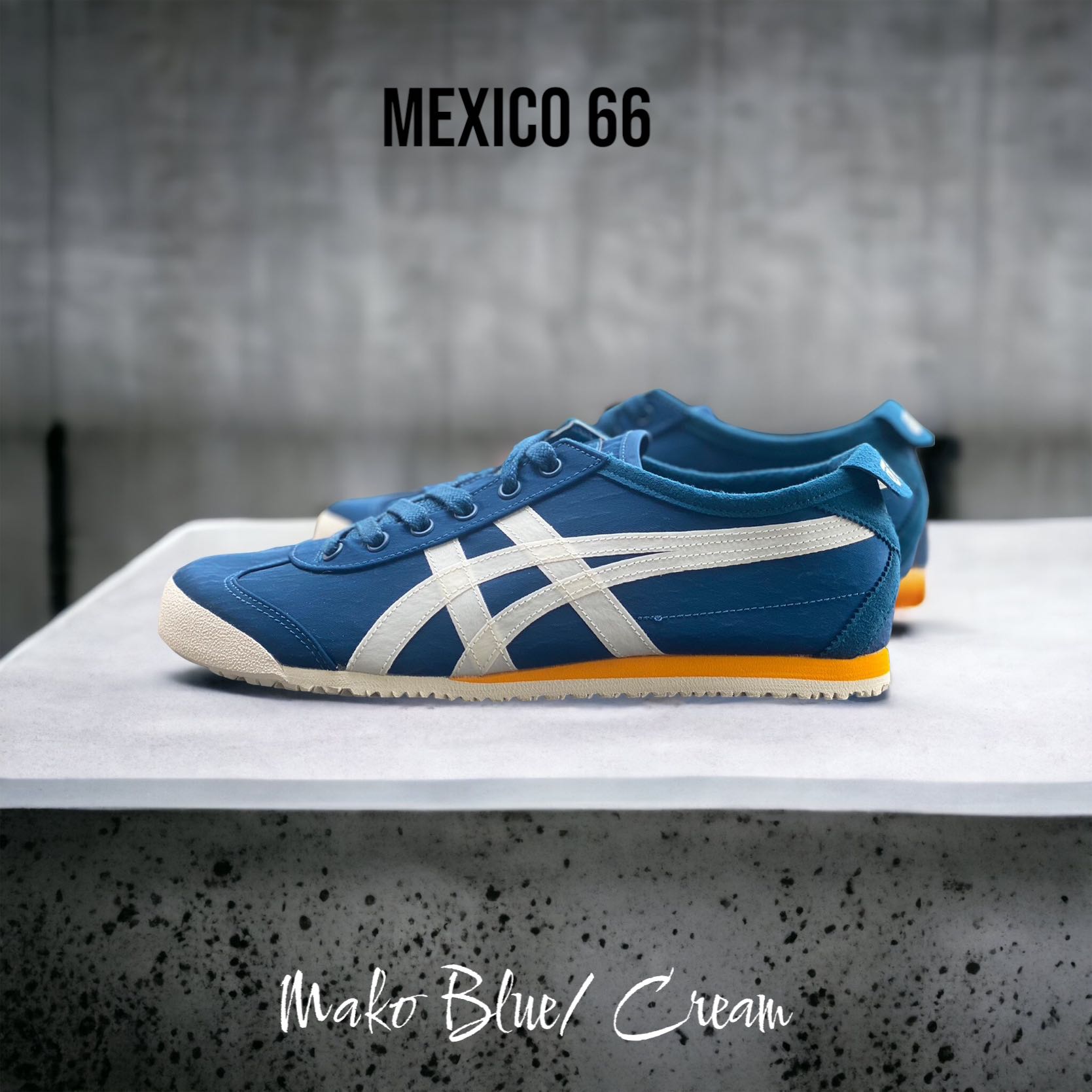 Onitsuka Tiger Mexico66 Mako Blue/Cream | LINE SHOPPING