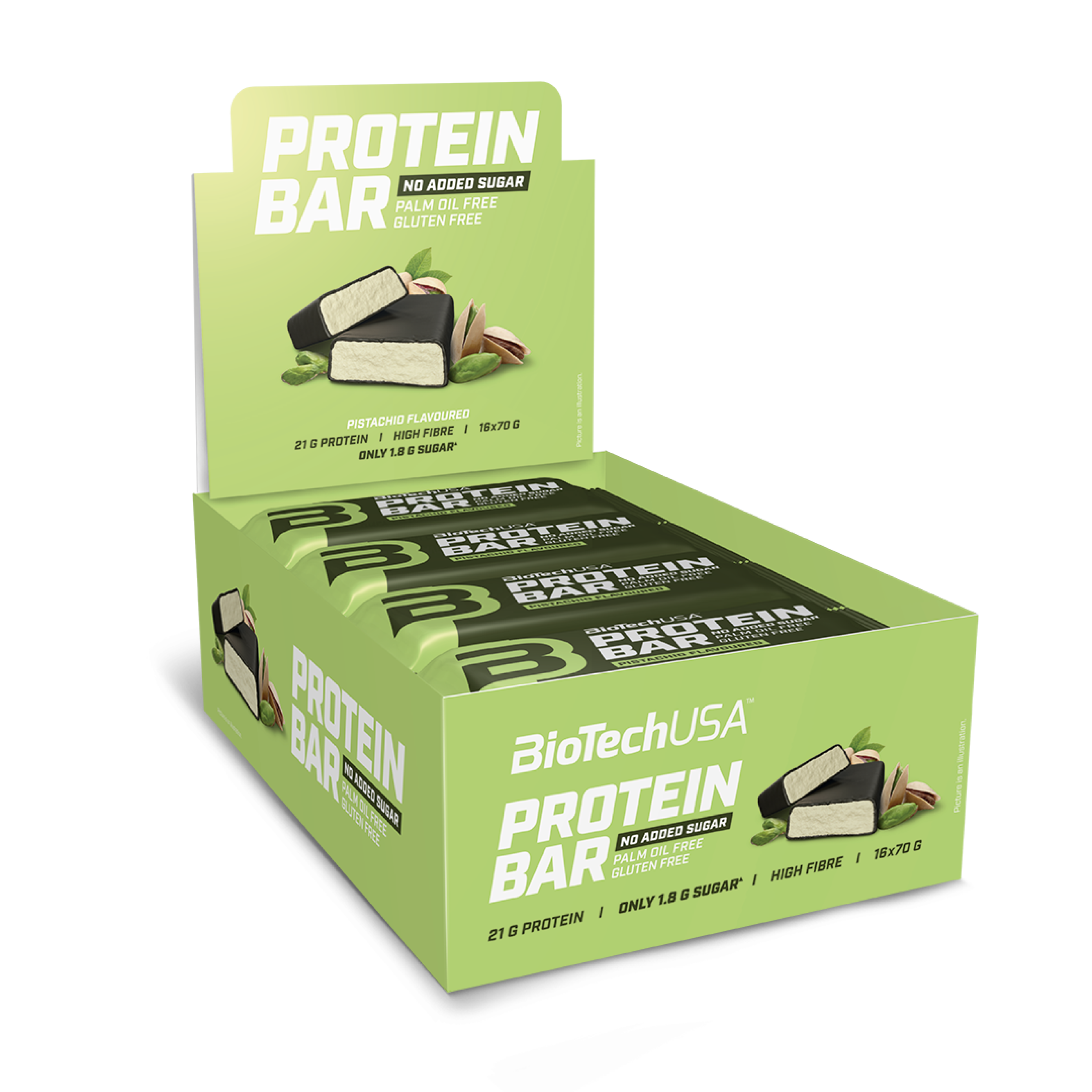 [BiotechUSA] Protein bar : Pistachio | LINE SHOPPING
