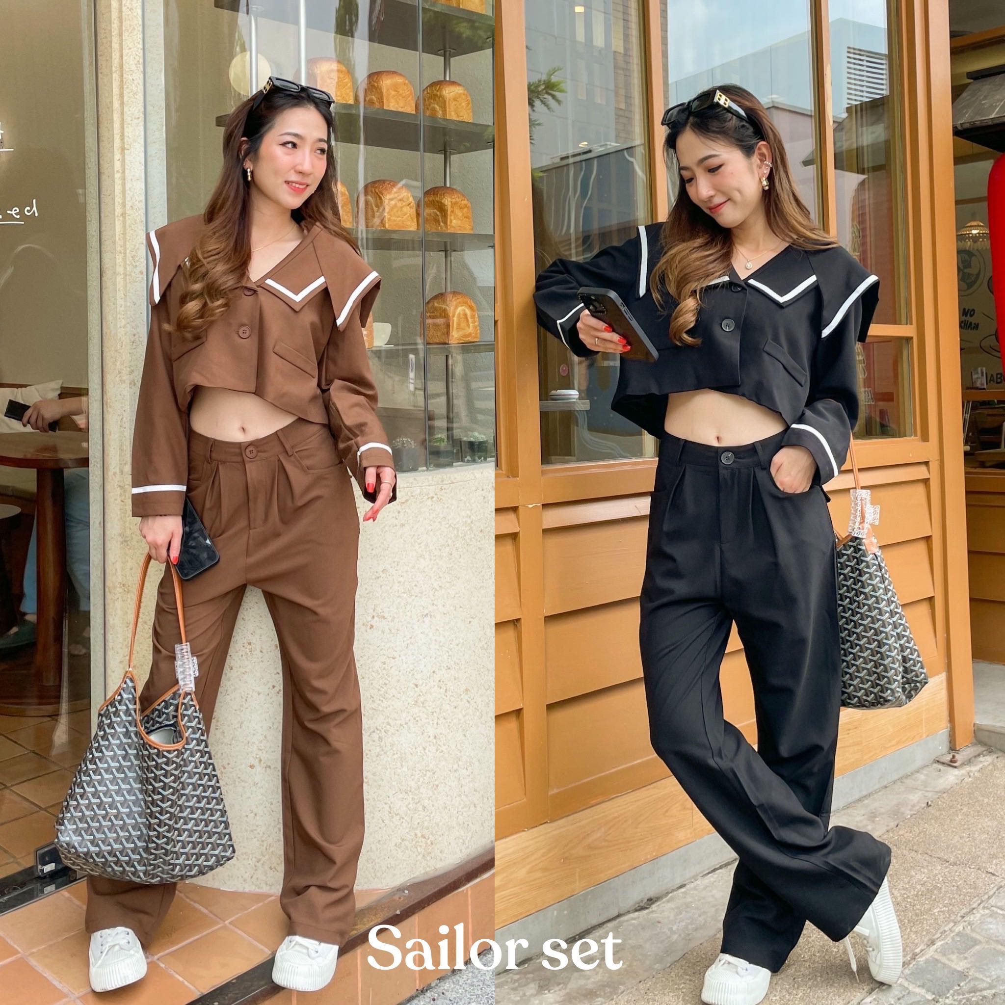 Sailor set - เซตคอบัว | LINE SHOPPING