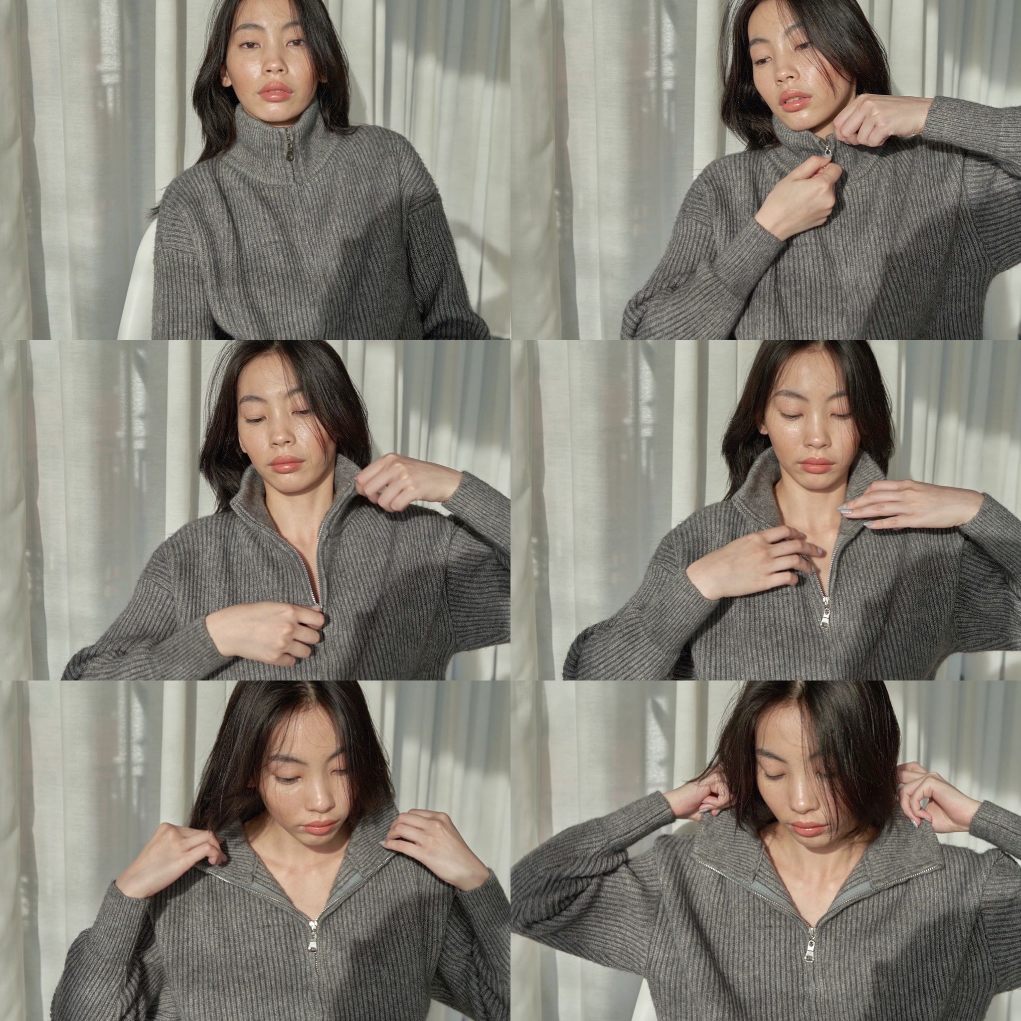 zip jacket 3 colors | LINE SHOPPING