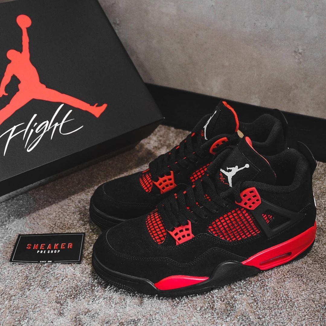 Air Jordan 4 Retro Red Thunder | LINE SHOPPING