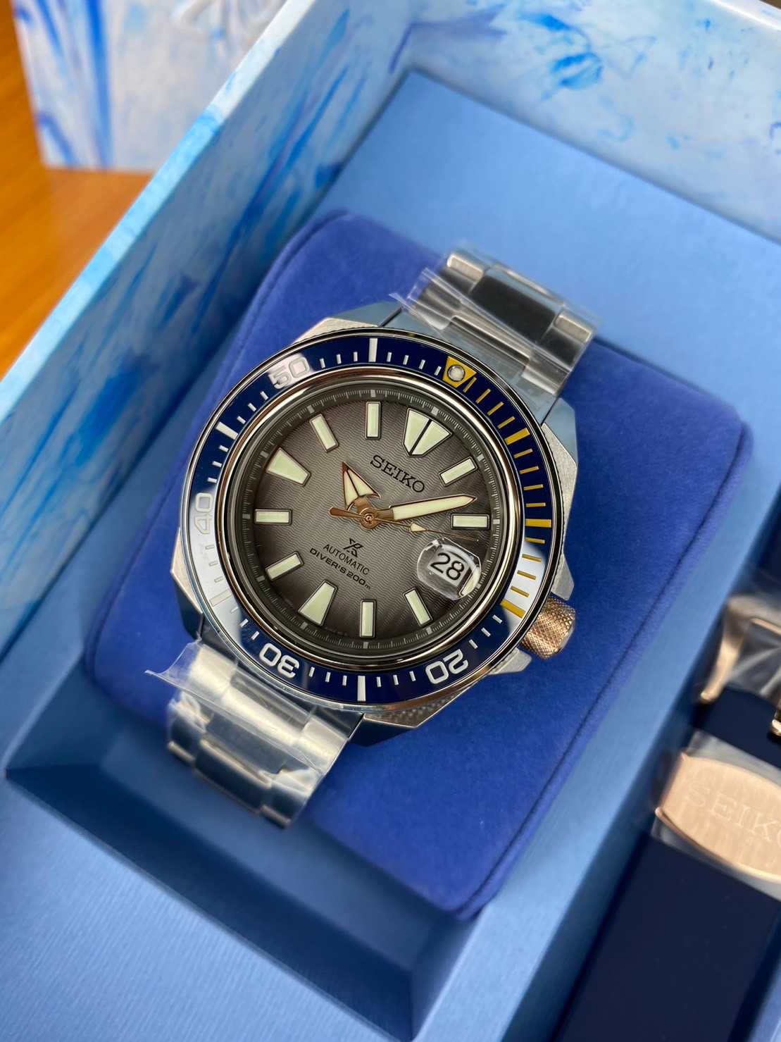 นาฬิิกา Seiko Prospex Zimbe Limited Edition No. 17 รหัส SRPJ29K | LINE ...