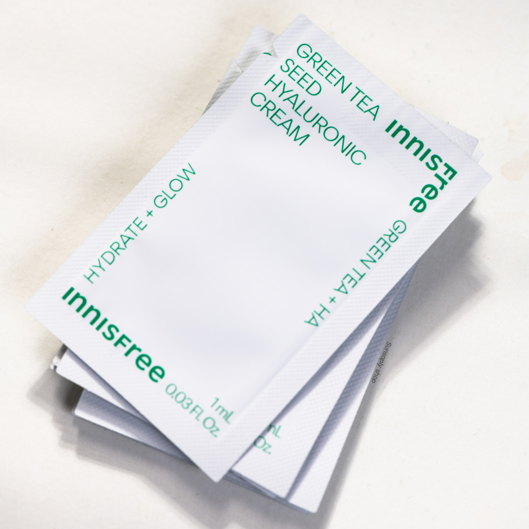 Innisfree Green Tea Seed Hyaluronic Cream 1ml | LINE SHOPPING