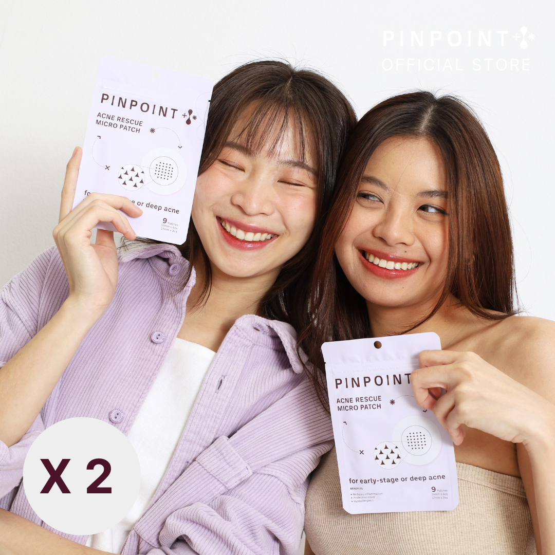 PINPOINT [x2 PACK] Acne Rescue Micro Patch แผ่นแปะสิวหัวเข็ม แอคเน่เรส ...
