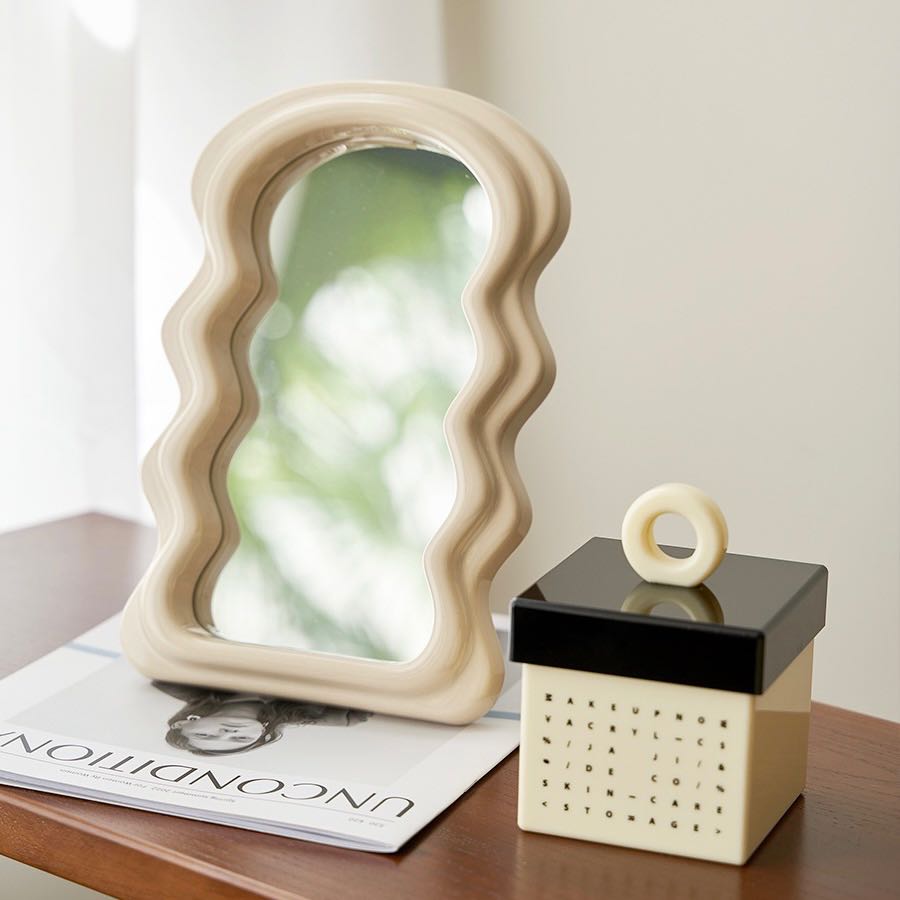 Wave mirror (Pre-order) | LINE SHOPPING