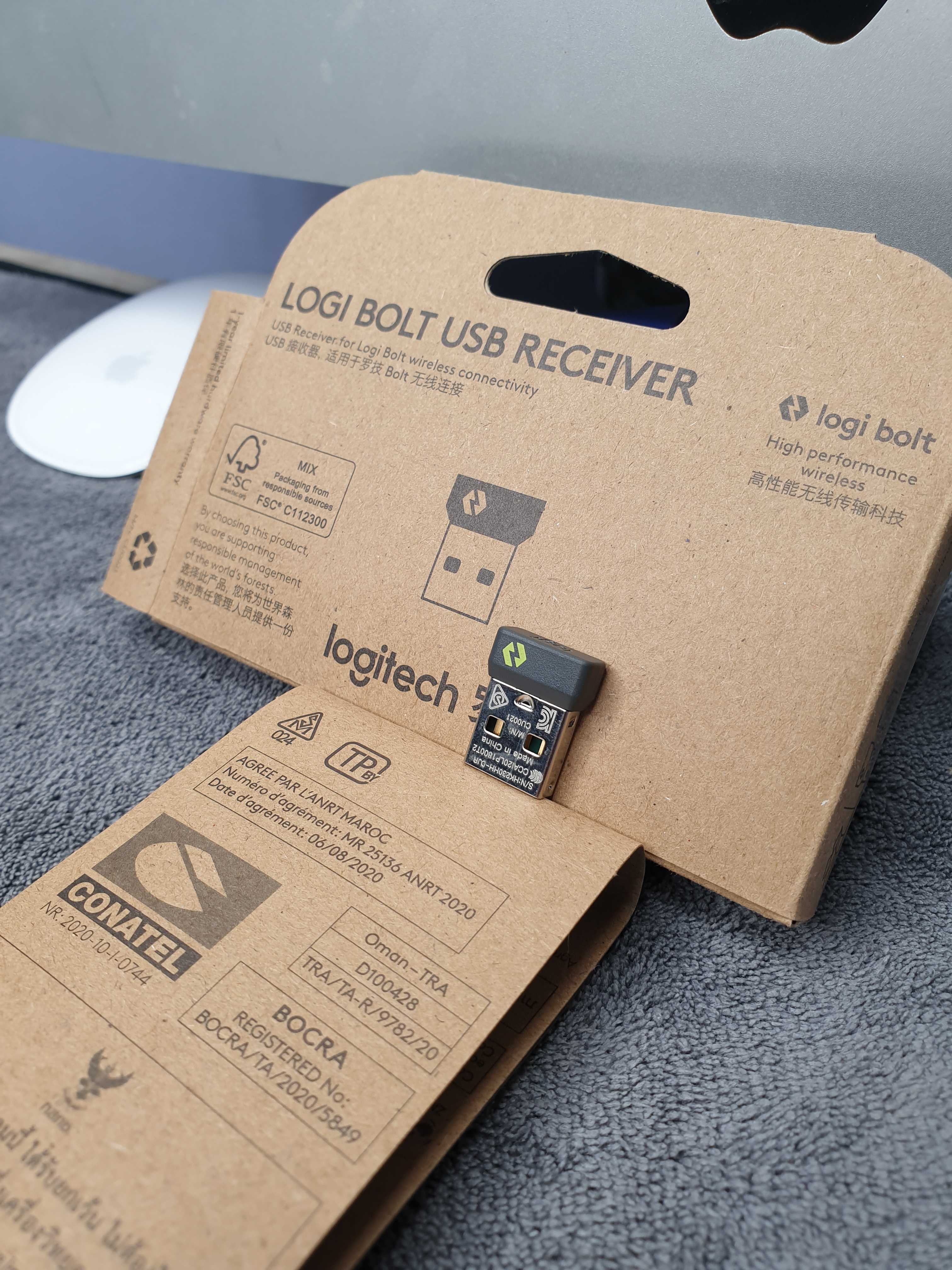 Logitech logi bolt ของแท้ full package รองรับเฉพาะ Logitech เท่านั้น ...