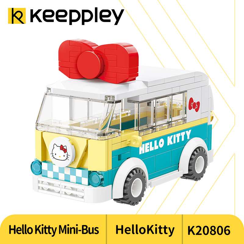 Keeppley Hello Kitty Mini-Bu - K20806 - ตัวต่อพลาสติก รุ่นรถบัสเฮลโหล ...