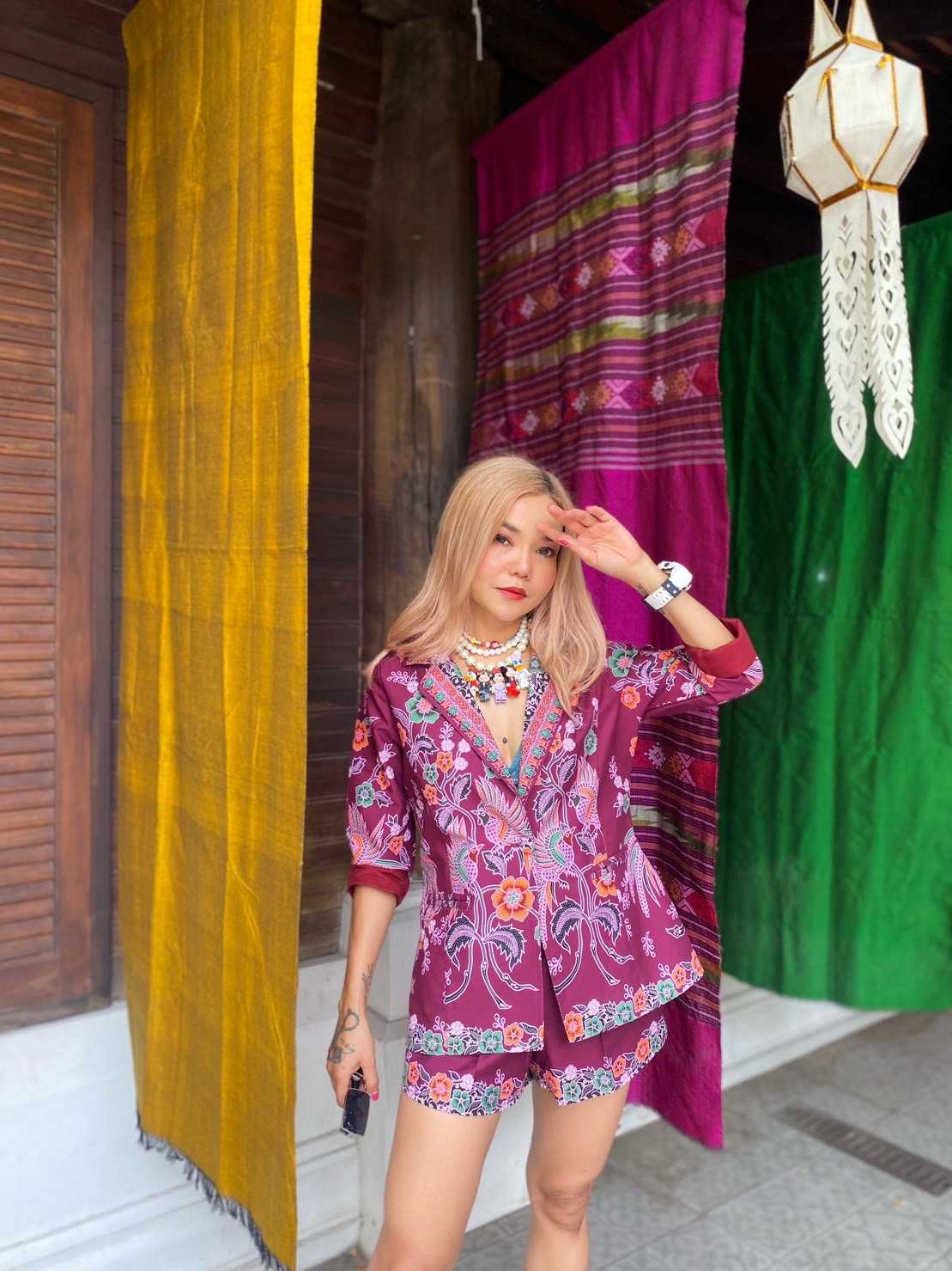 Pateh Blazer Set | LINE SHOPPING