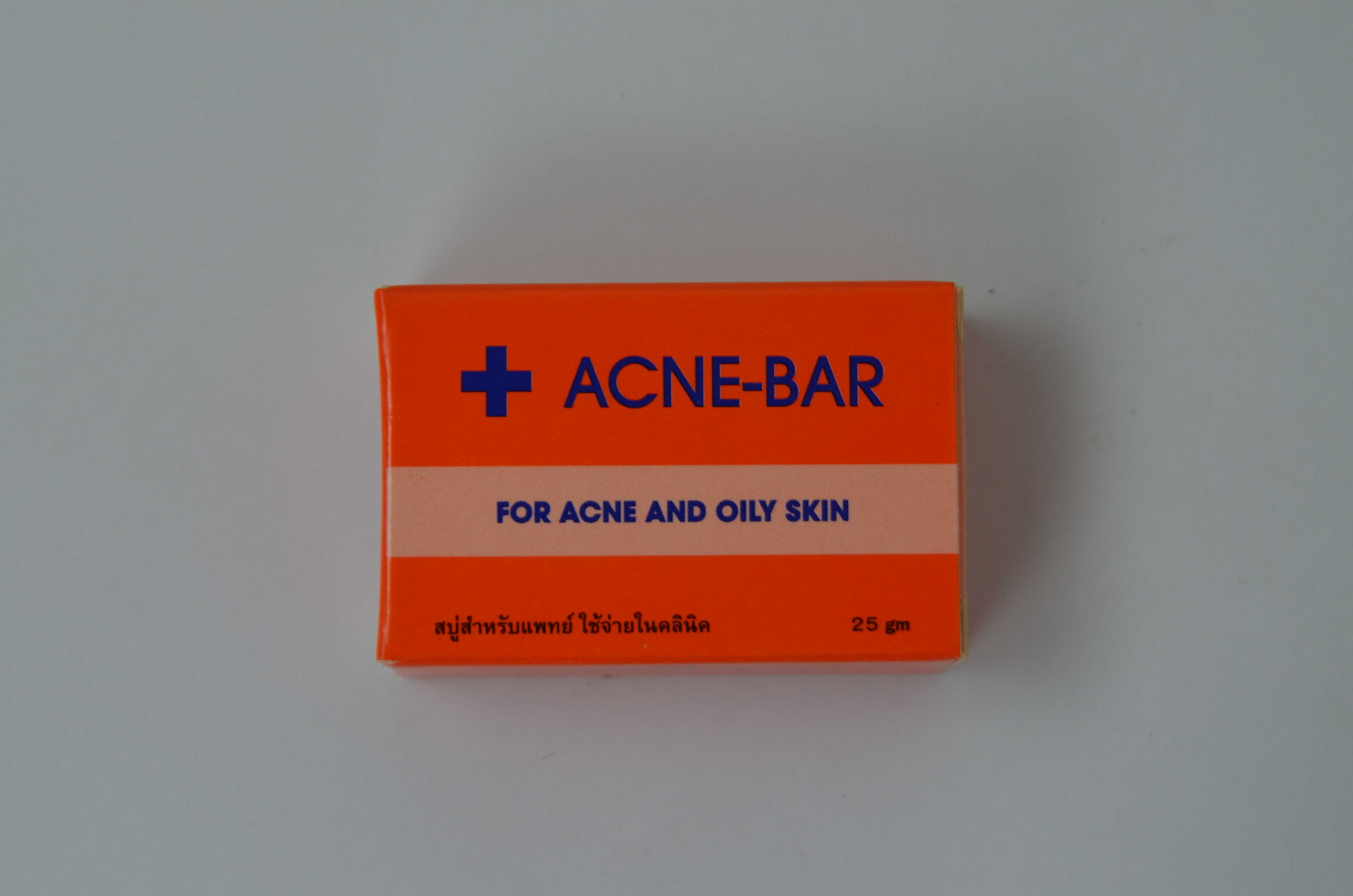 Acne Bar 25 gm. กล่องส้ม | LINE SHOPPING