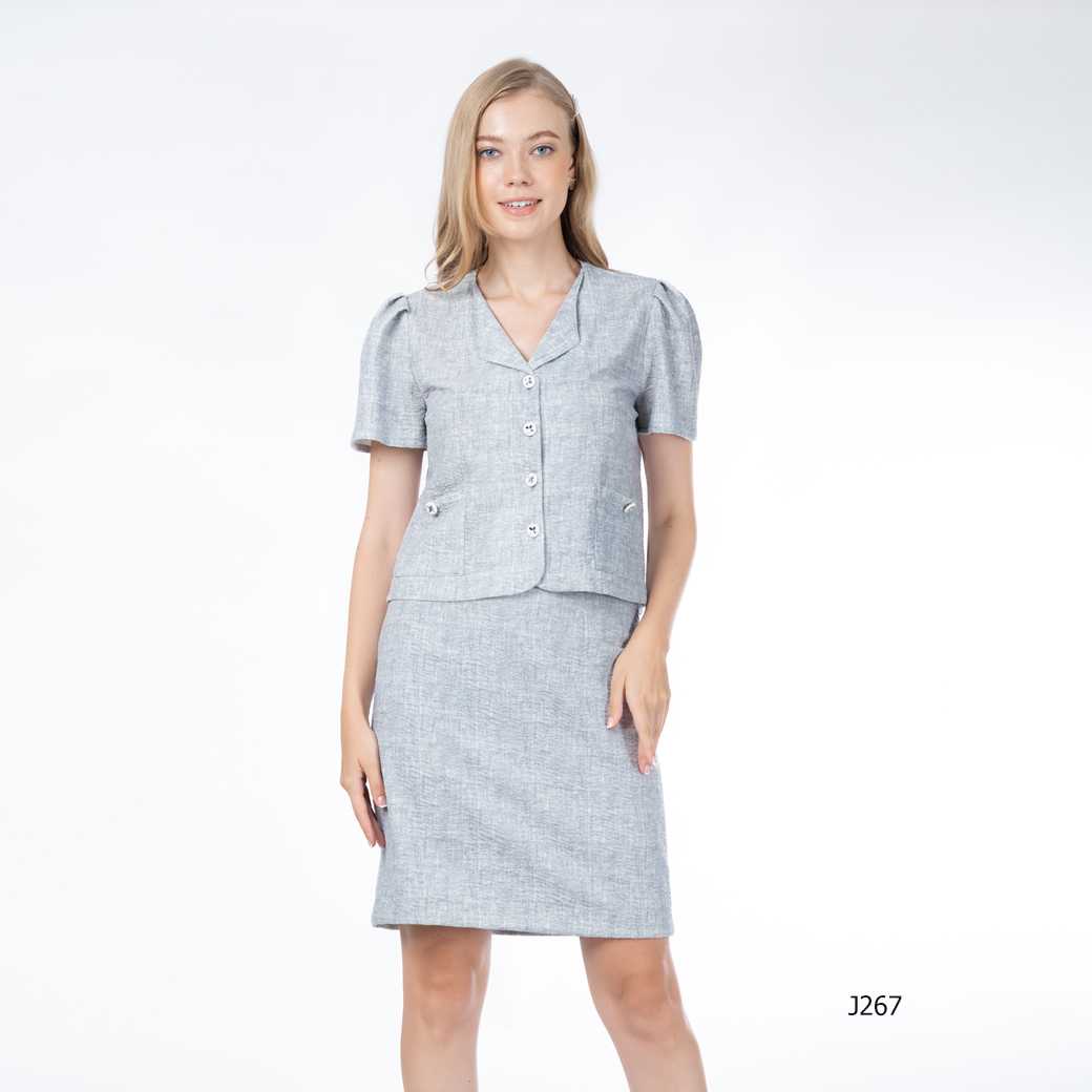 J267-เทา (เสื้อ) | LINE SHOPPING
