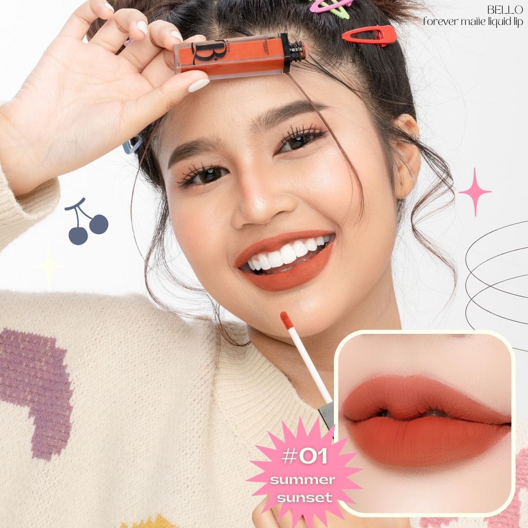 LIP MATTE สี SUMMER SUNSET NO.1 | LINE SHOPPING