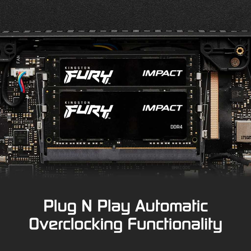 Kingston 3200MHz FURY Impact DDR4 Notebook RAM (KF432S20IB) | LINE SHOPPING
