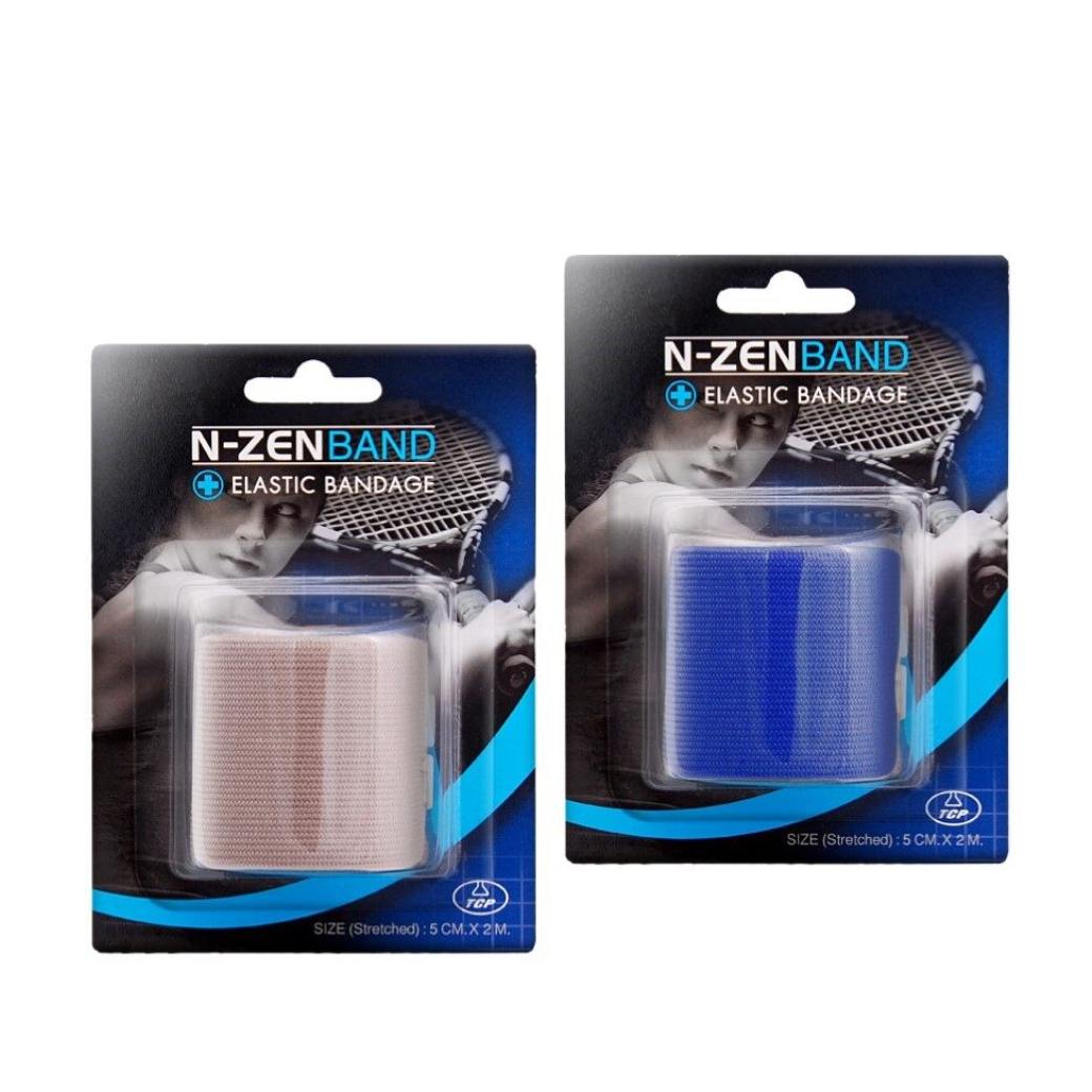 N-ZEN band elastic bandage ( 5 cm x 2 m) ผ้ายืดพันเคล็ด | LINE SHOPPING