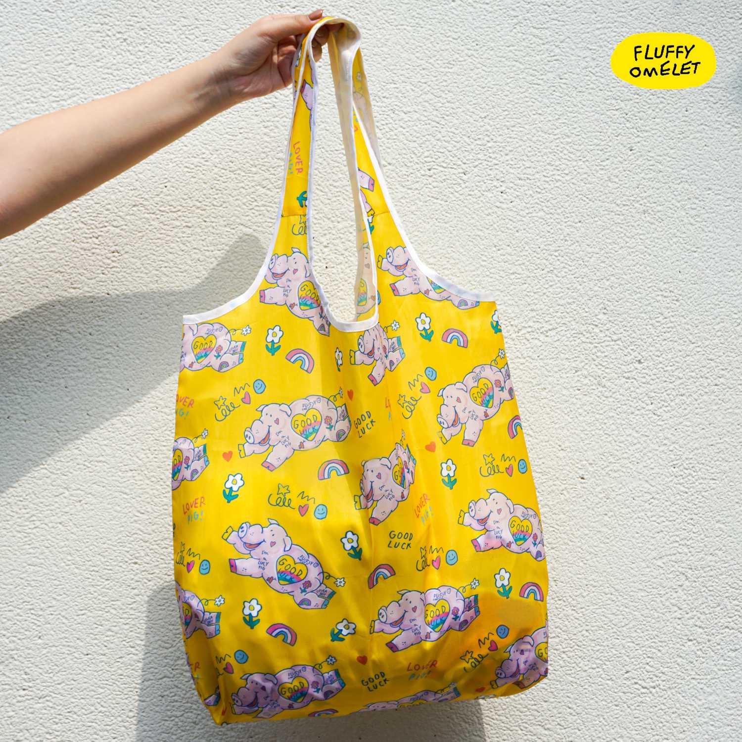 LUCY PIG TOTEBAG | LINE SHOPPING