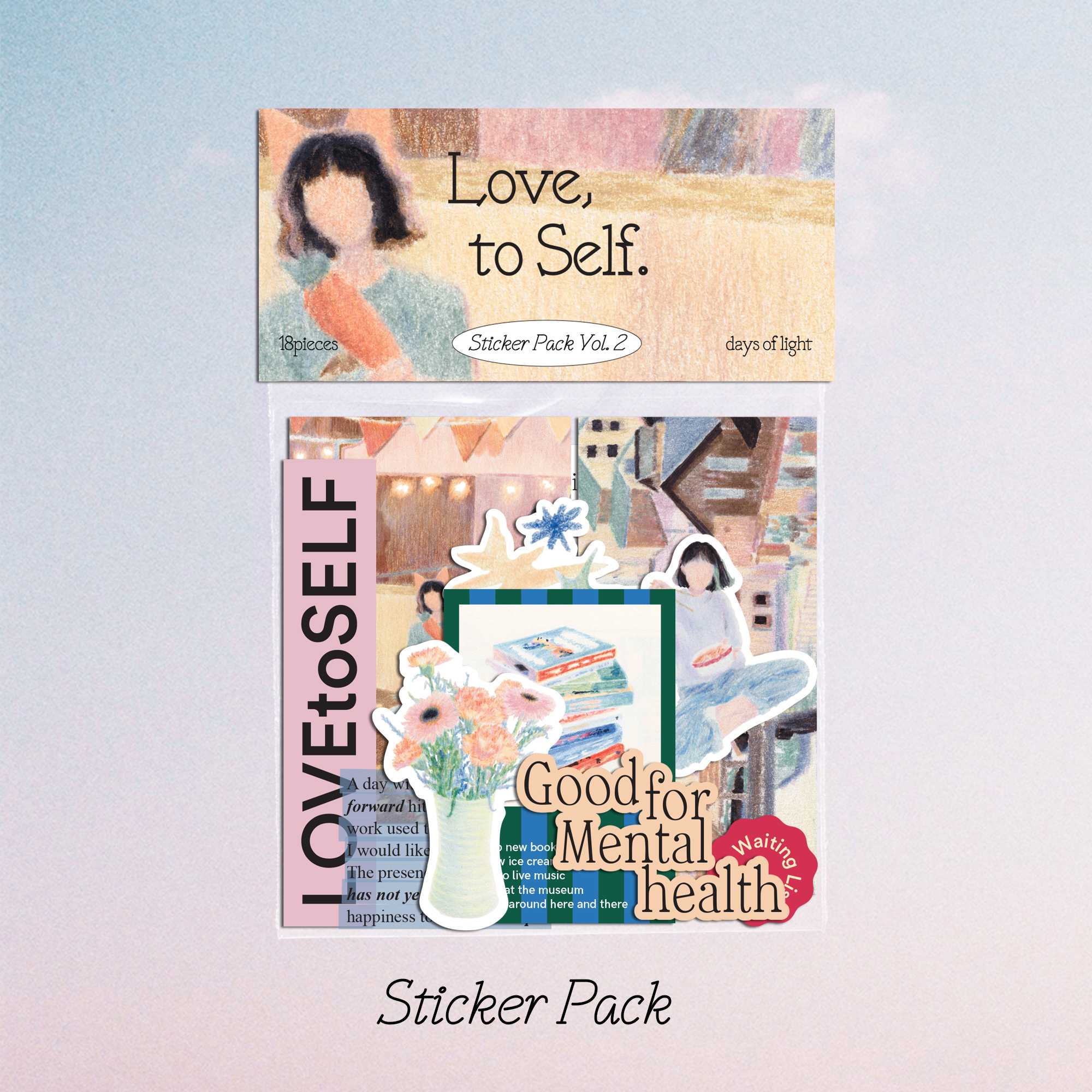 Love, to Self : Sticker Pack Vol.2 | LINE SHOPPING
