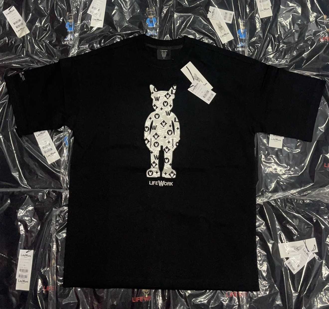 เสื้อ life work ทรง oversize 📌(ทักเชทก่อนสั่งซื้อ) | LINE SHOPPING