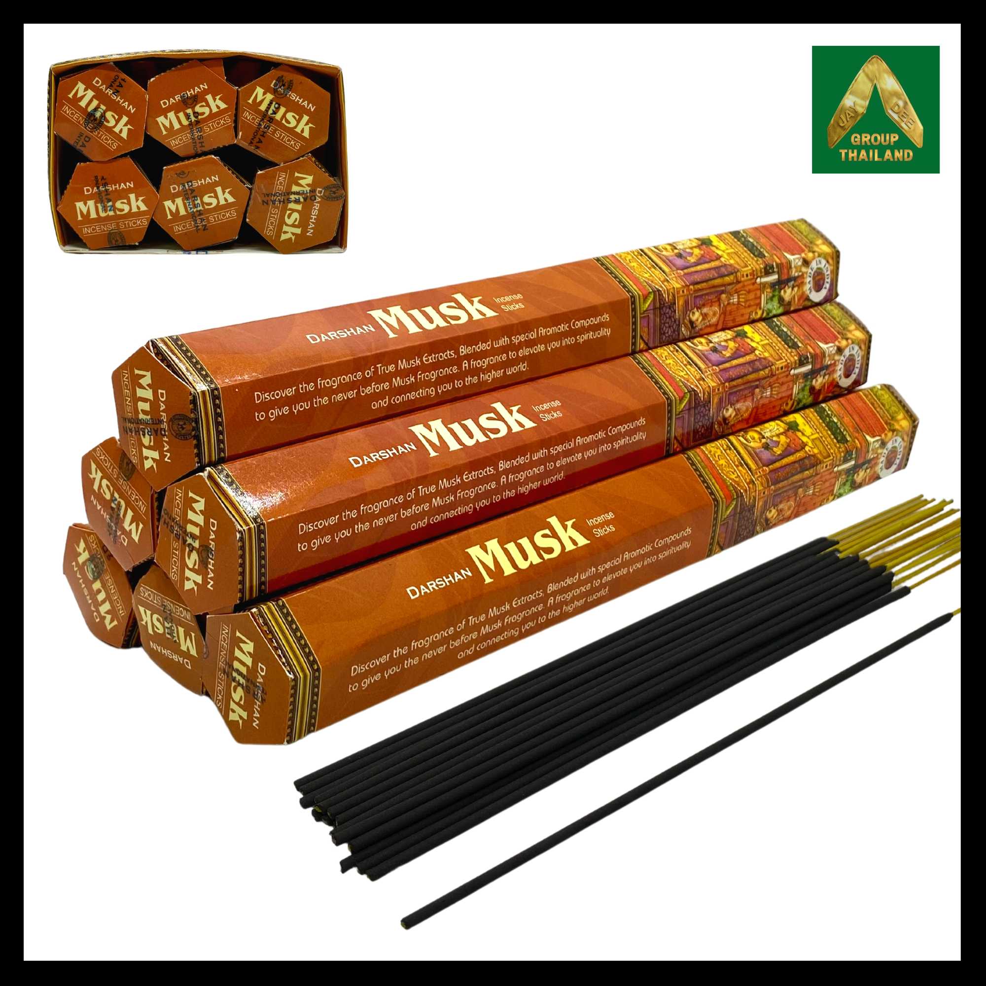 Darshan - Musk (ชะมด) Incense Sticks | LINE SHOPPING