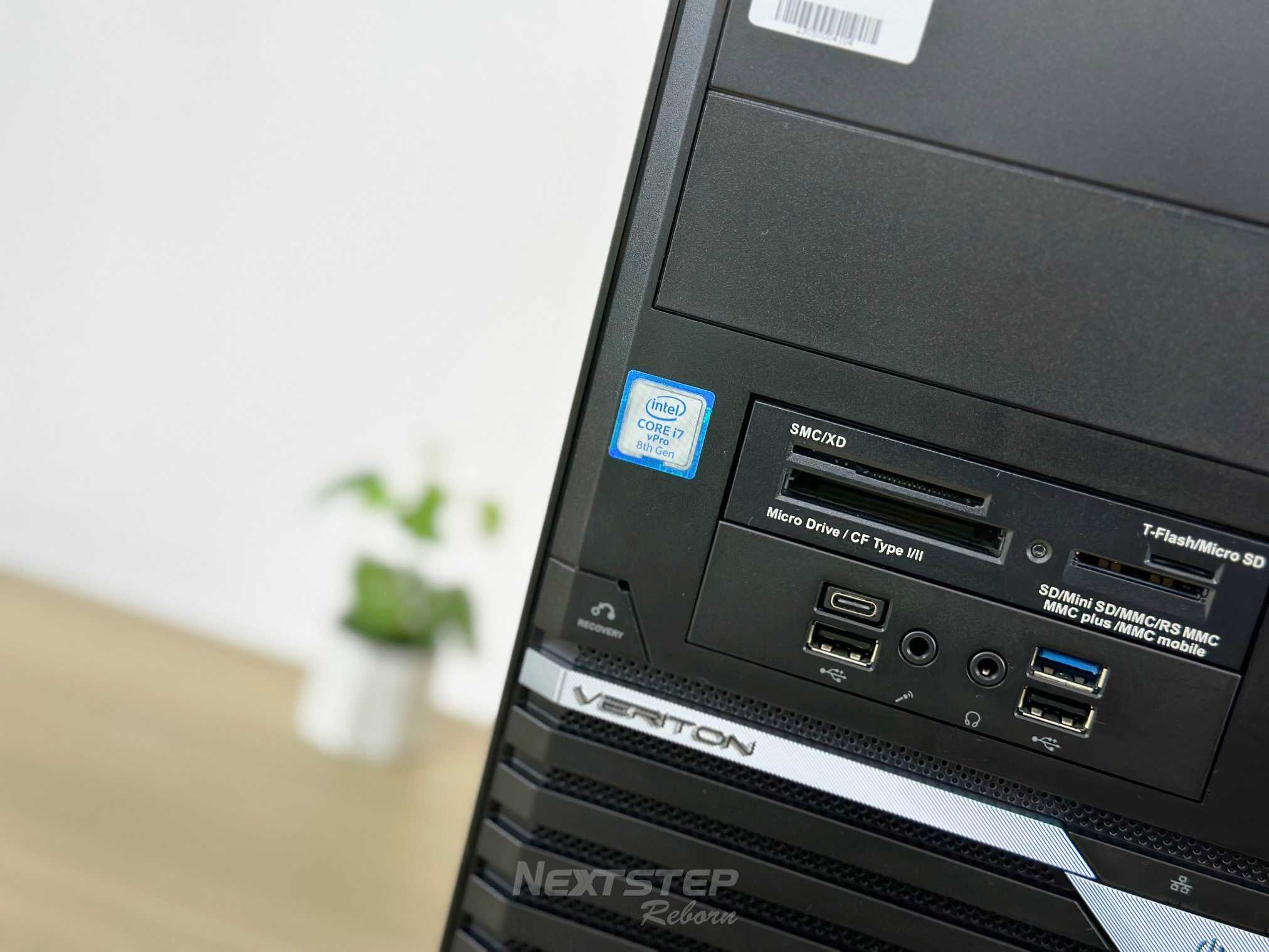 (คอมมือสอง) Acer Veriton M6660G i7-8700 Ram 16GB HDD1TB UHD630 Monitor ...