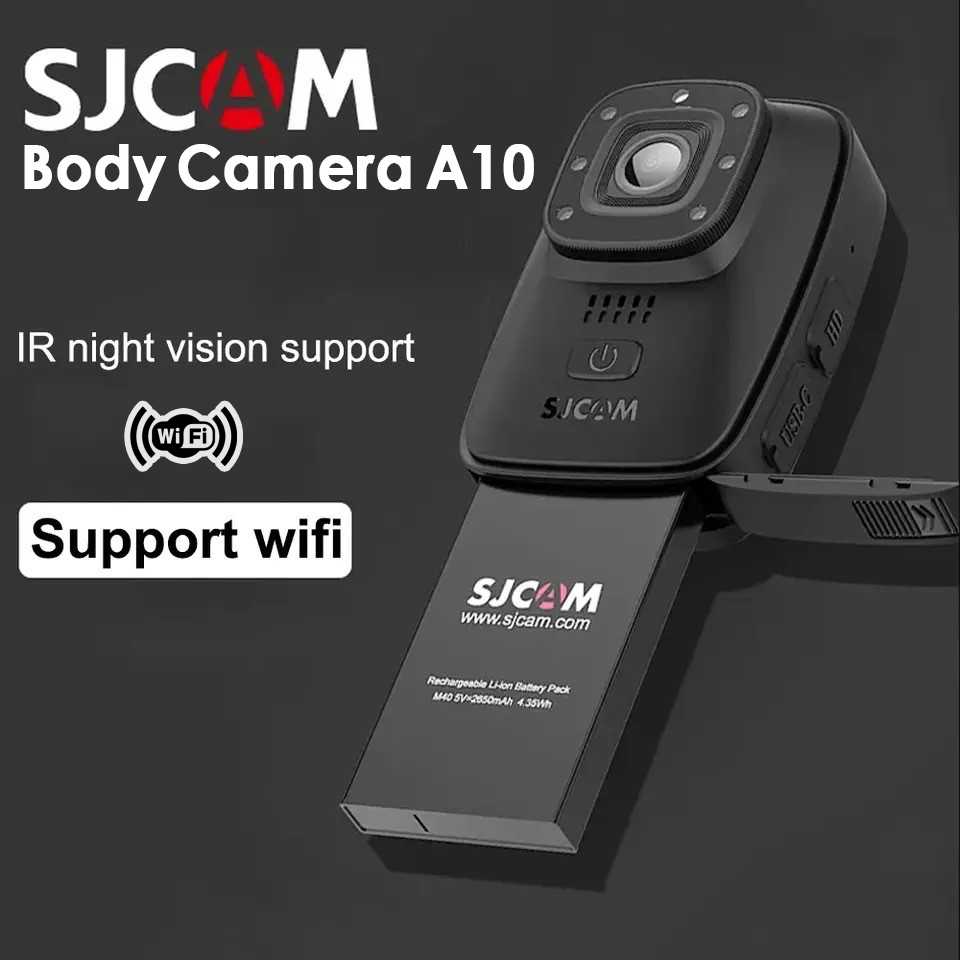 SJCAM A10 กล้องติดตัวตำรวจ Full HD 1080p Police Body Camera Night ...
