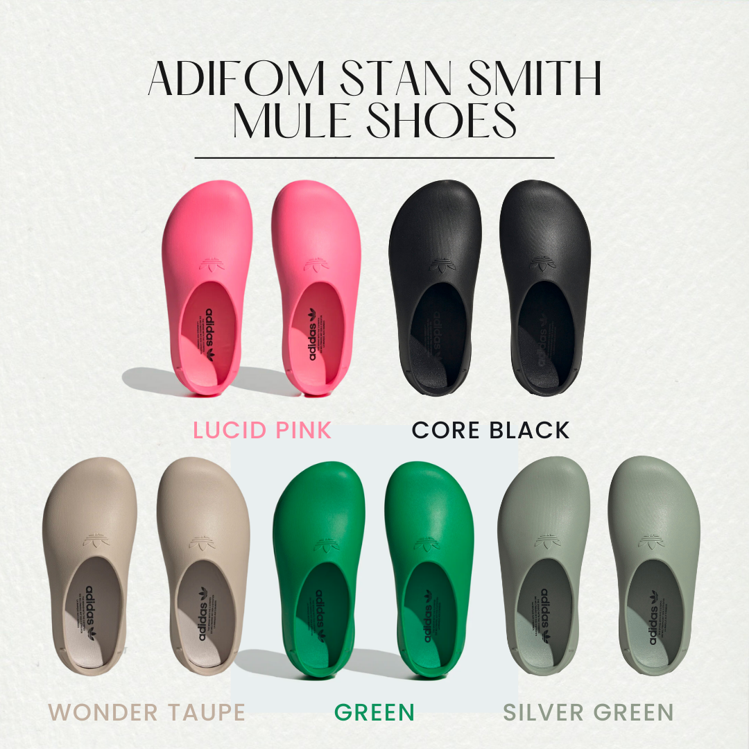 ADIFOM STAN SMITH MULE SHOES | LINE SHOPPING