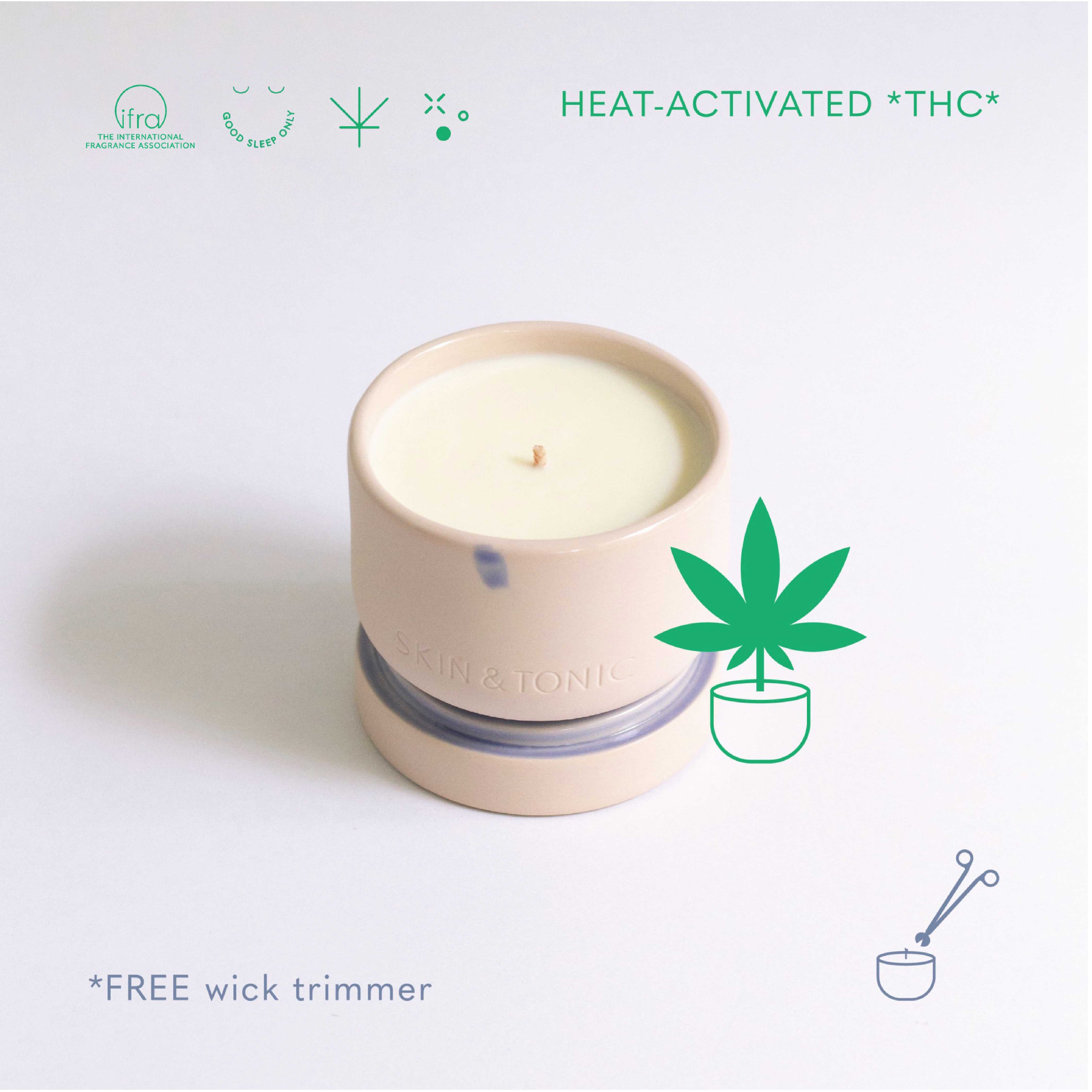 [THC edition] ROOTS AROMA natural deep sleep candle | LINE SHOPPING
