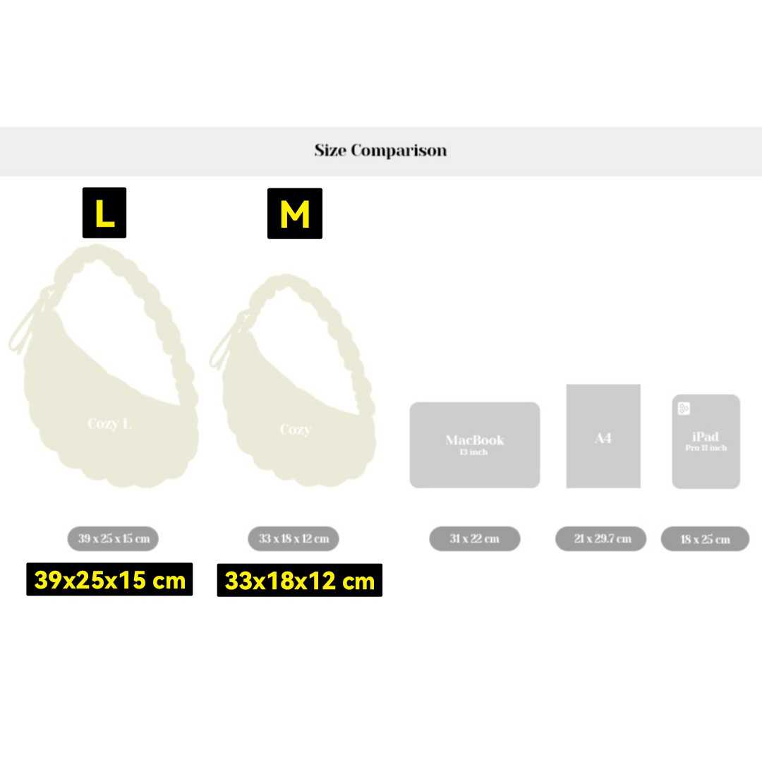 ขายดี⭐ Carlyn COZY M Gray/Ivory/Black/Pale Pink/ Glaze กระเป๋าสะพาย ...