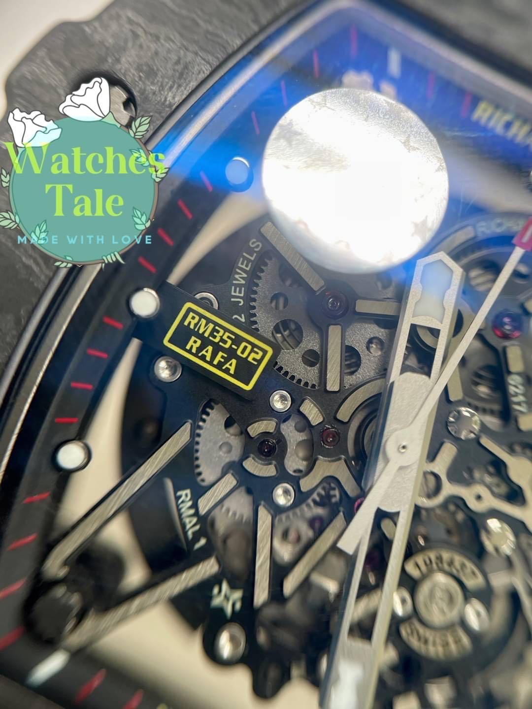 Richard Mille RM 35-02 Rafa NTPT Red Rubber ZF | LINE SHOPPING