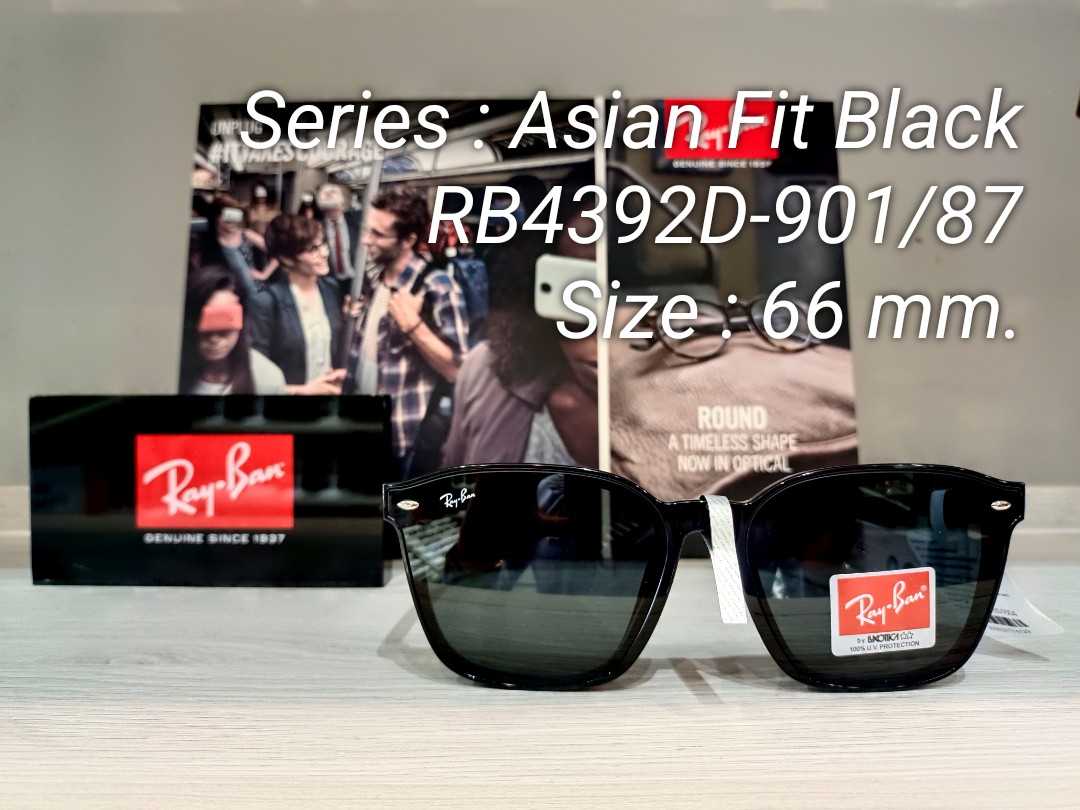 แว่นกันแดด RAYBAN รุ่น RB4329D-901/87 | LINE SHOPPING