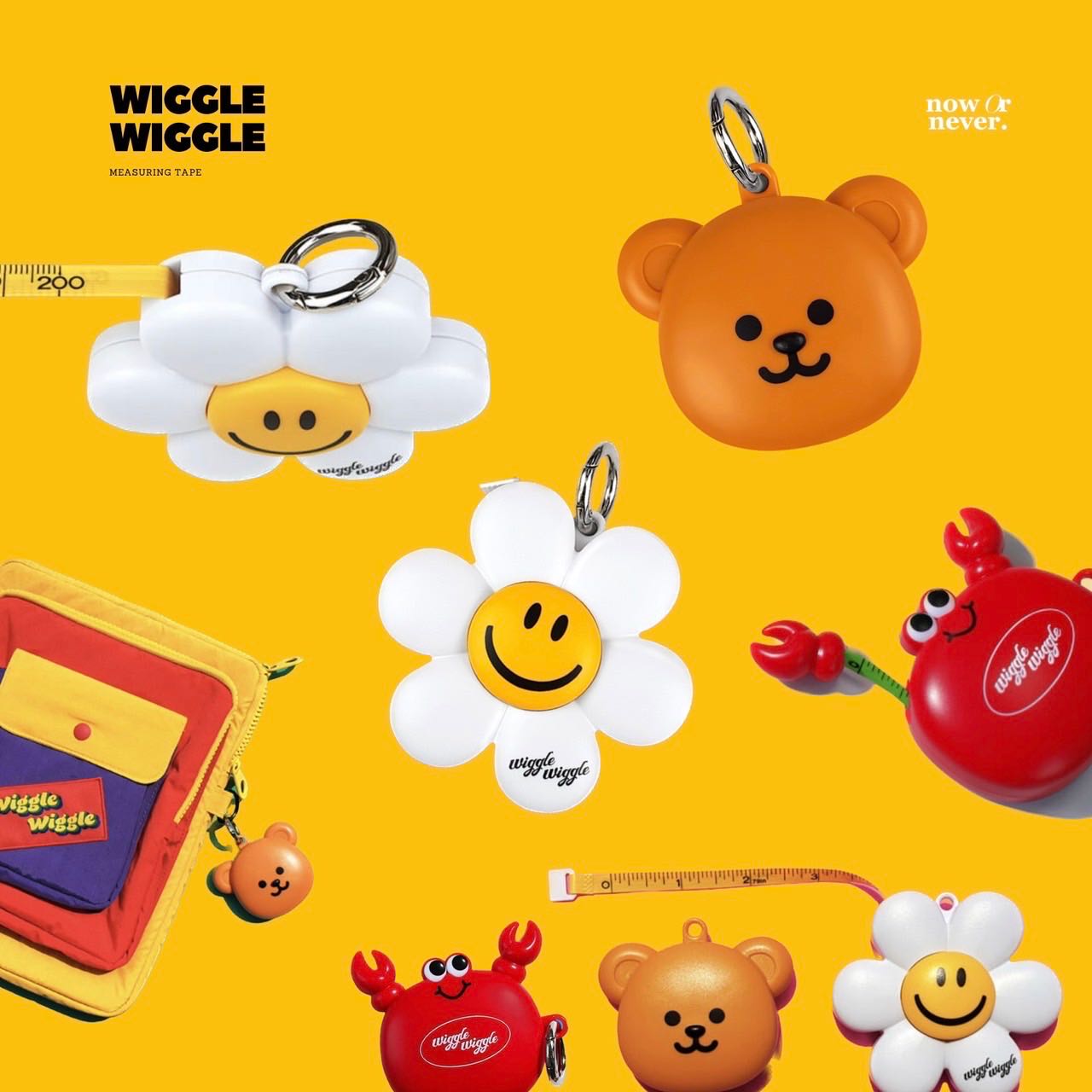 /พร้อมส่ง/ WIGGLE WIGGLE MEASURING TAPE | LINE SHOPPING