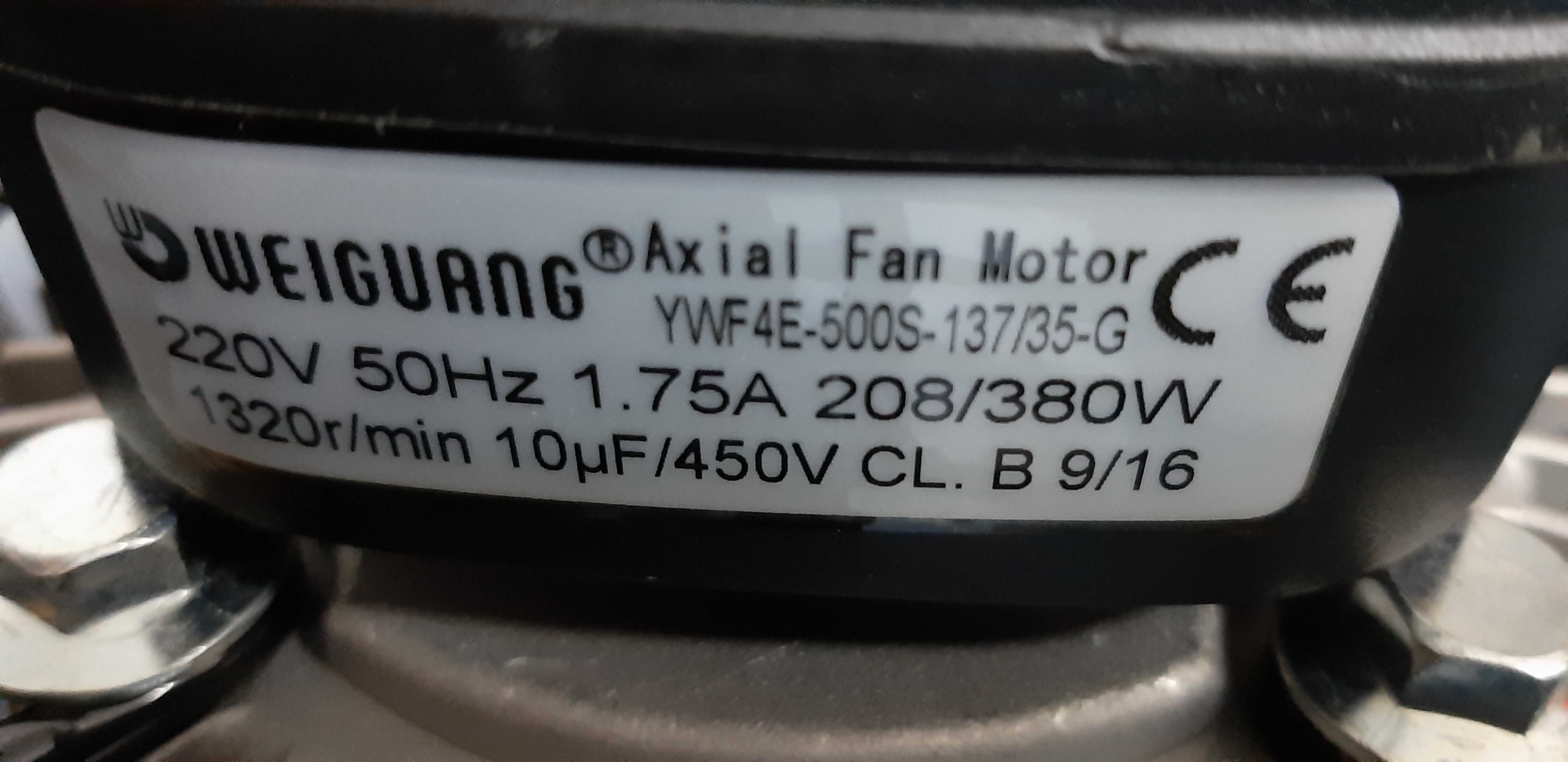 500S : Weiguang Fan พัดลม เว่ยกวง พัดอุตสาหกรรม Axial Fan Motor รุ่น YWF4E-500S และ YWF4D-500S ...