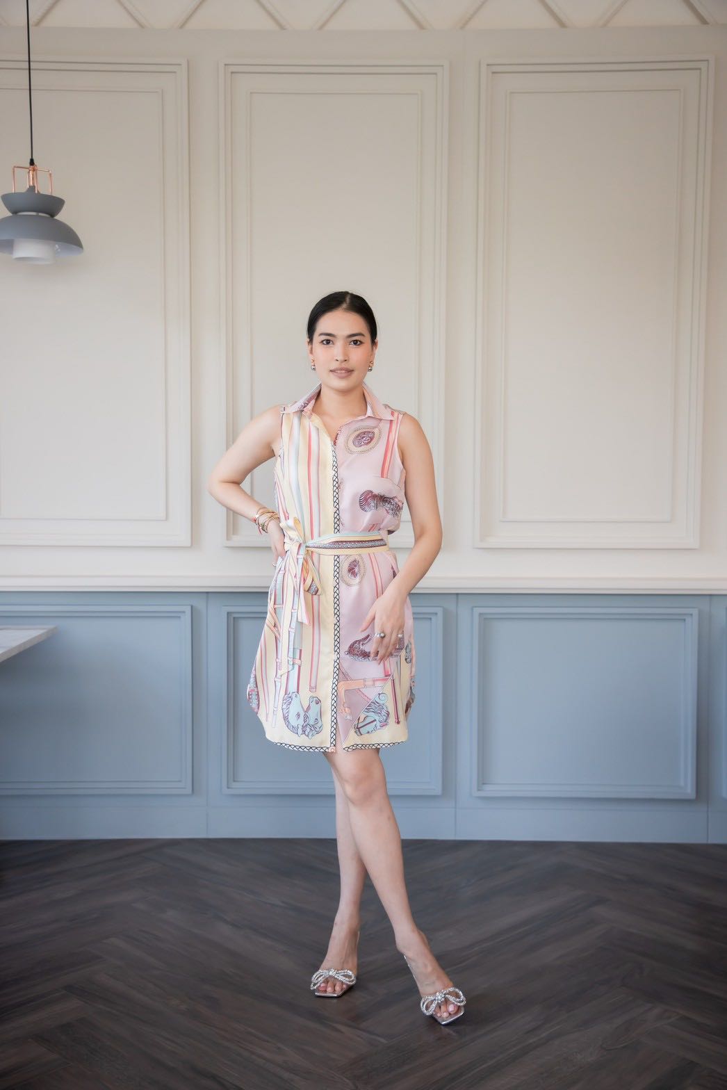 TL: CHEMISE SHORT SET | LINE SHOPPING