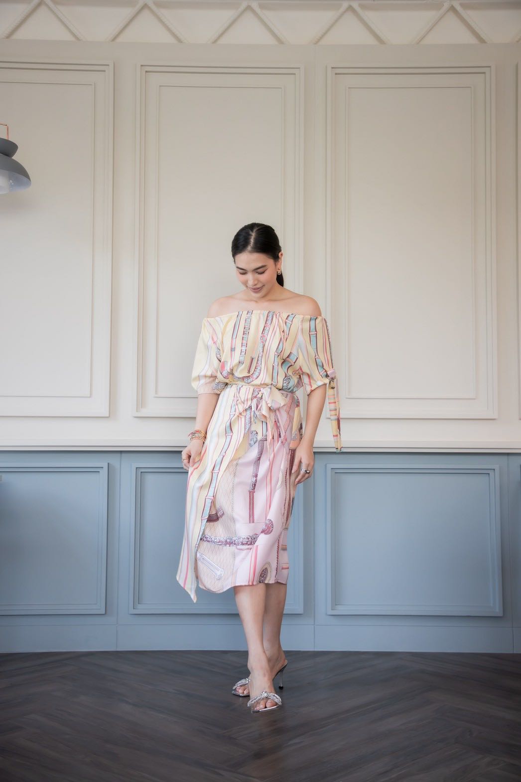 TL: CHEMISE SHORT SET | LINE SHOPPING