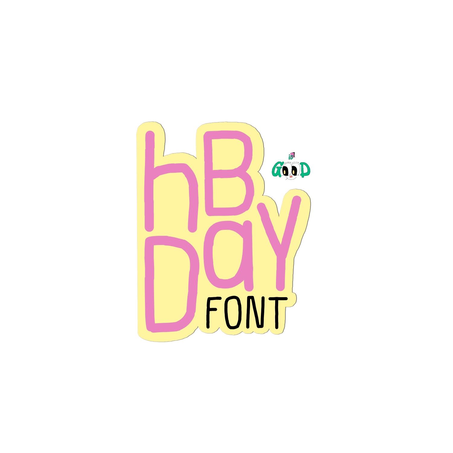 font ; hbday | LINE SHOPPING