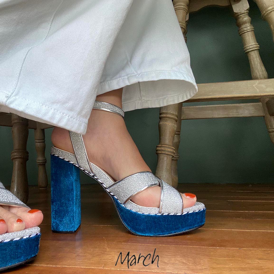 Jenny Heels - White | LINE SHOPPING