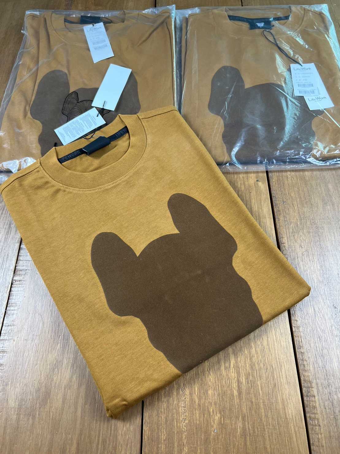 📌(ทักเชทก่อนสั่งซื้อ) LIFE WORK T-SHIRT | LINE SHOPPING